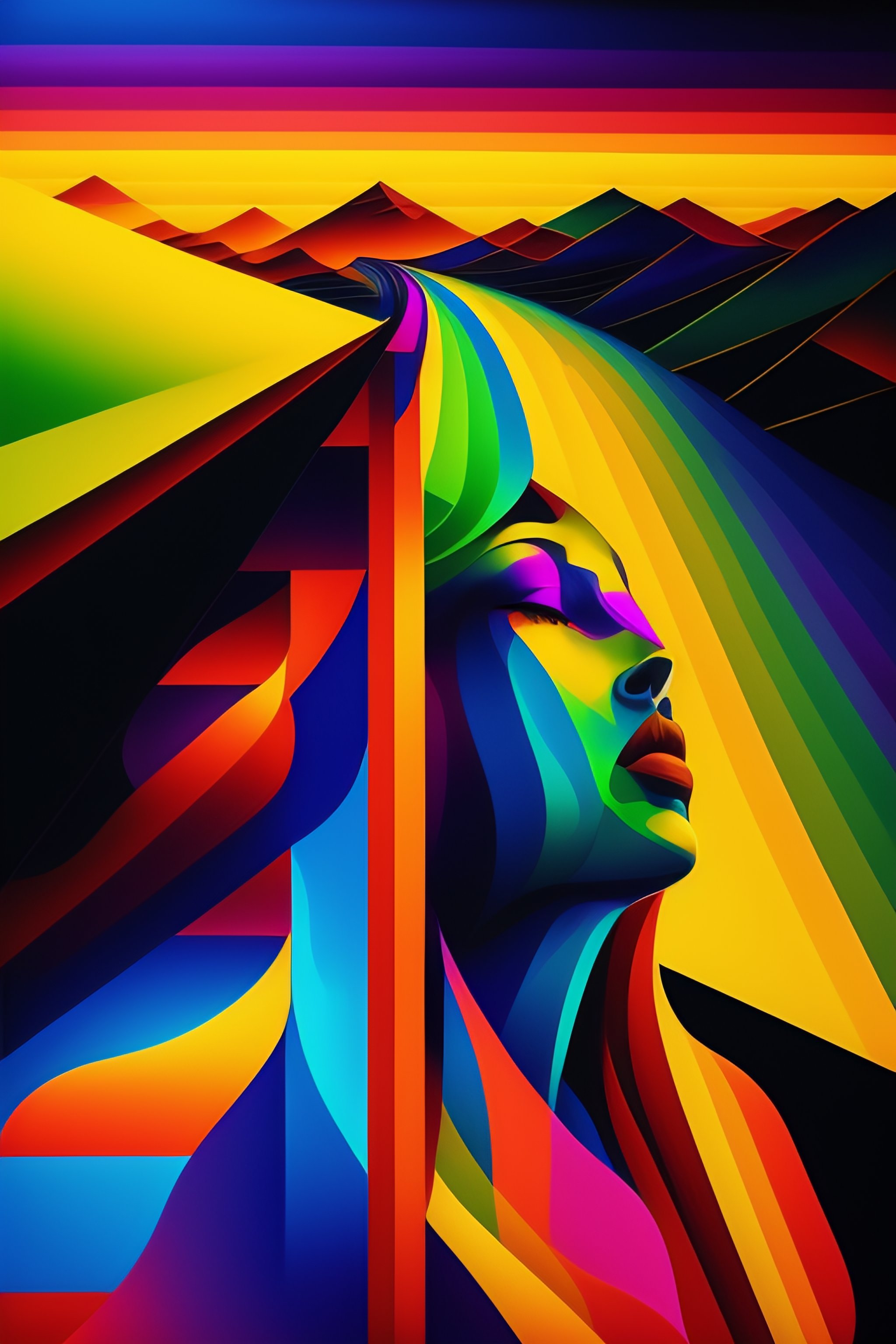 Lexica - Zombie, cubism, apocalyptic colours, stmospheric haze, glowing ...