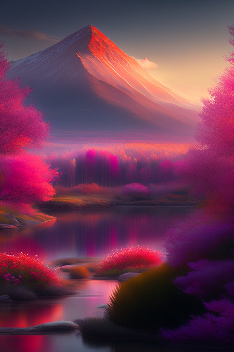 Lexica - An ethereal scene unfolds before your eyes as you find ...