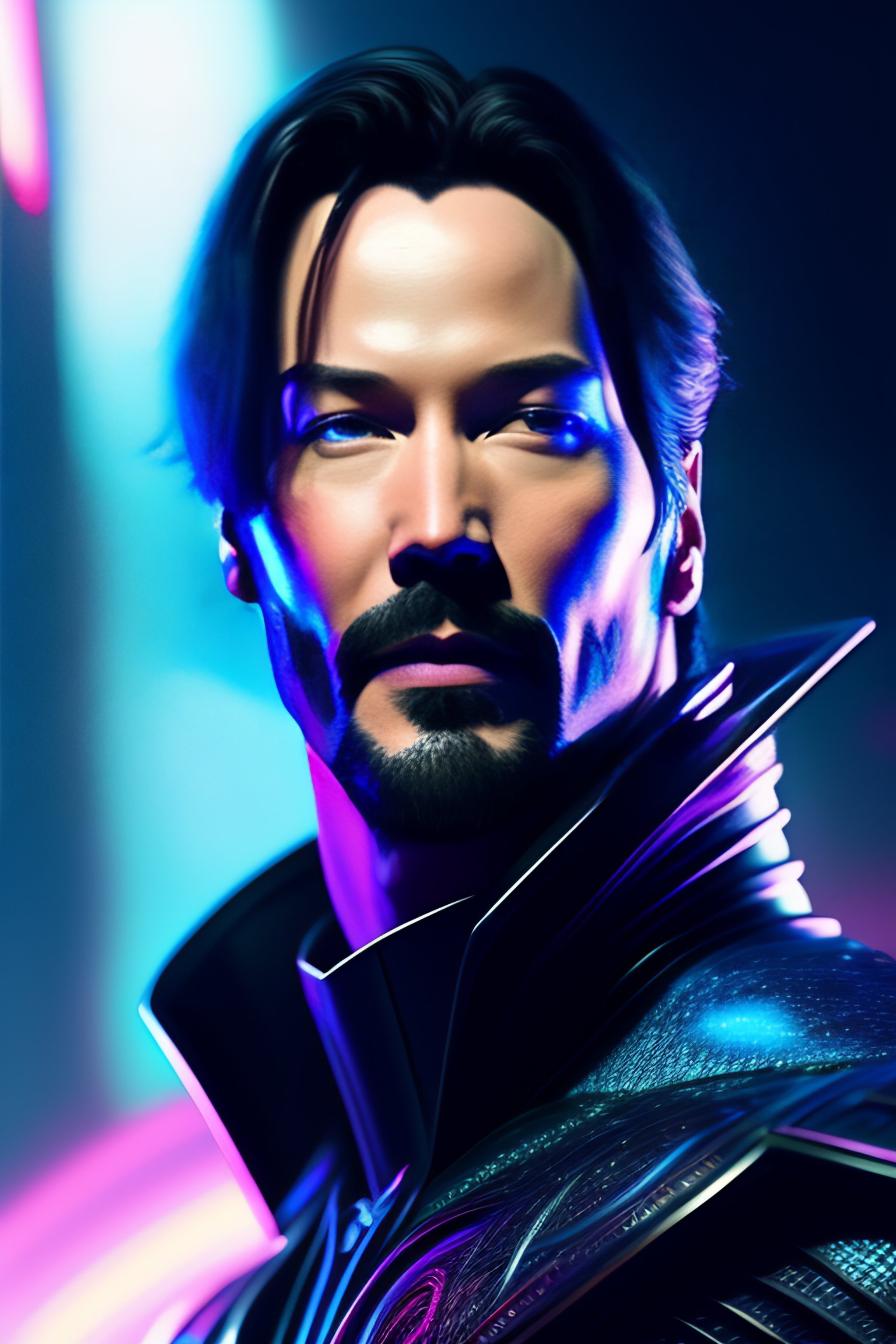 Lexica - Keanu reeves as Night King from Game of thrones, Hyper ...