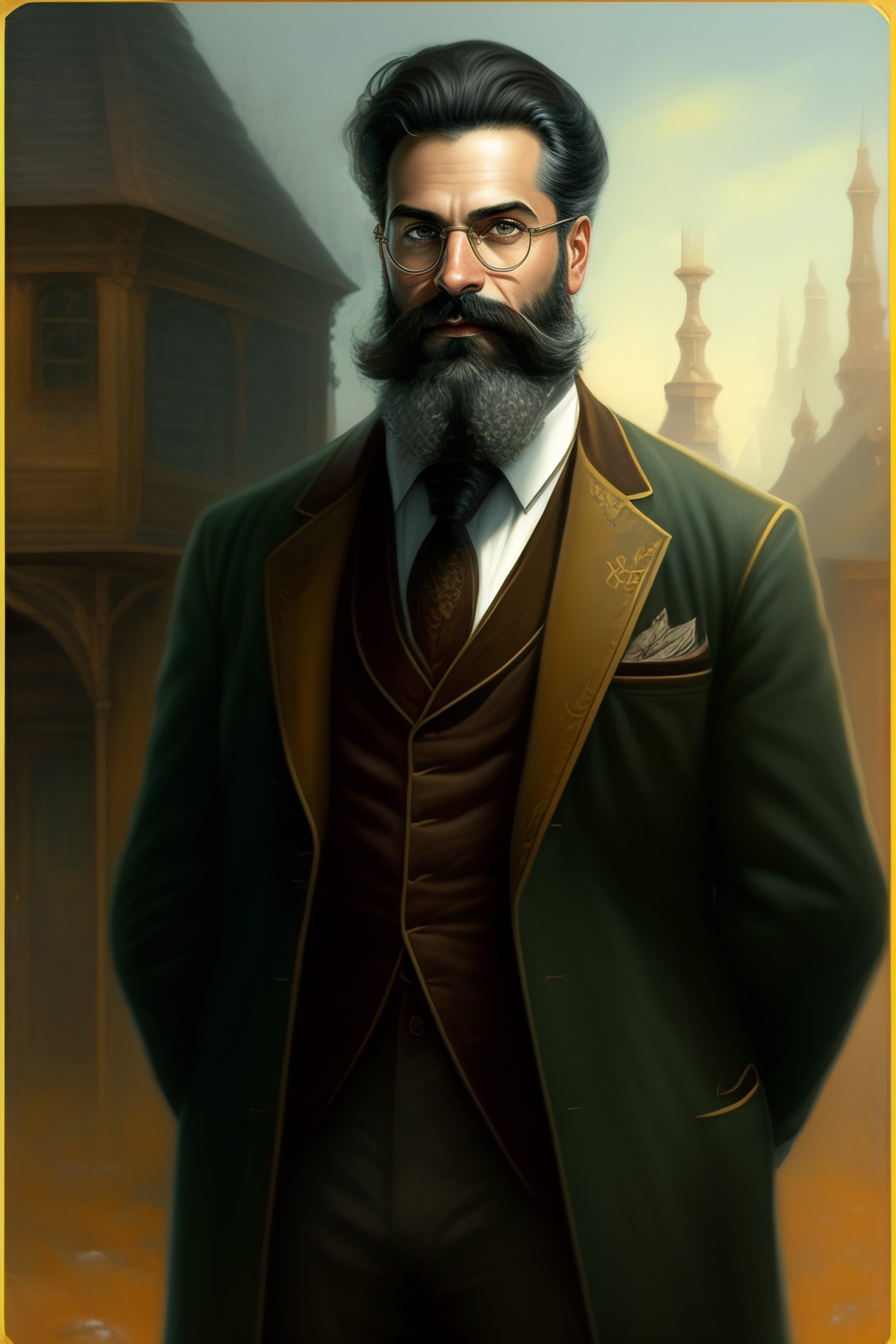 Lexica - Portrait of a 38 years old parapsychologist, in 1920, with ...