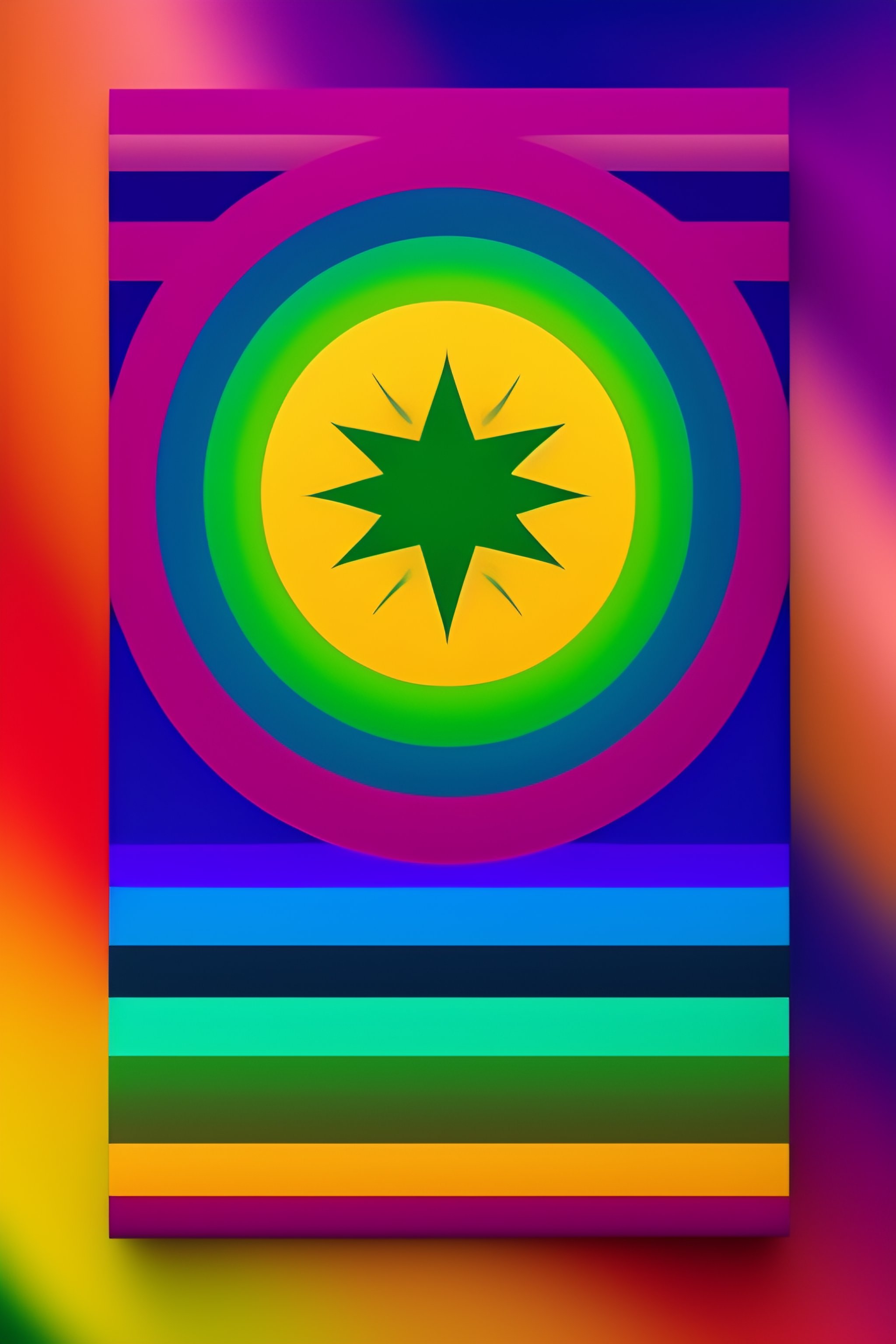 Lexica - Psychedelic flag of morocco