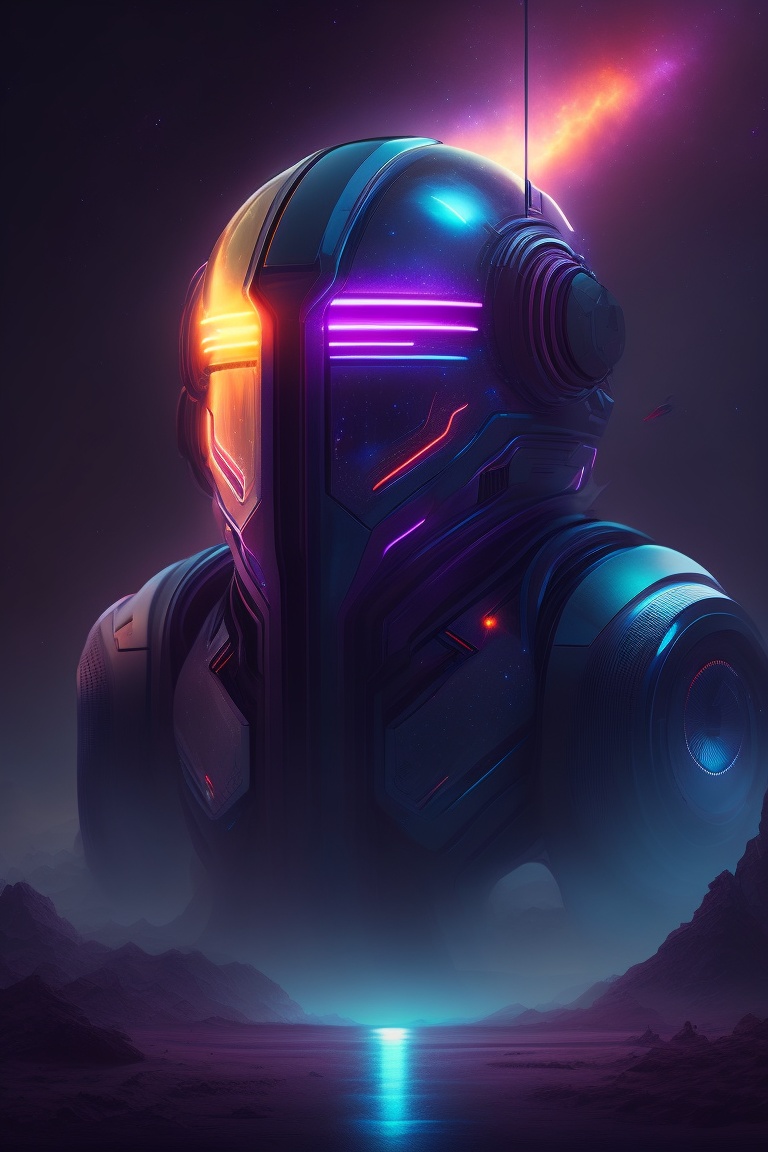 Lexica - Futuristic world where robots rule all the people, dark theme ...