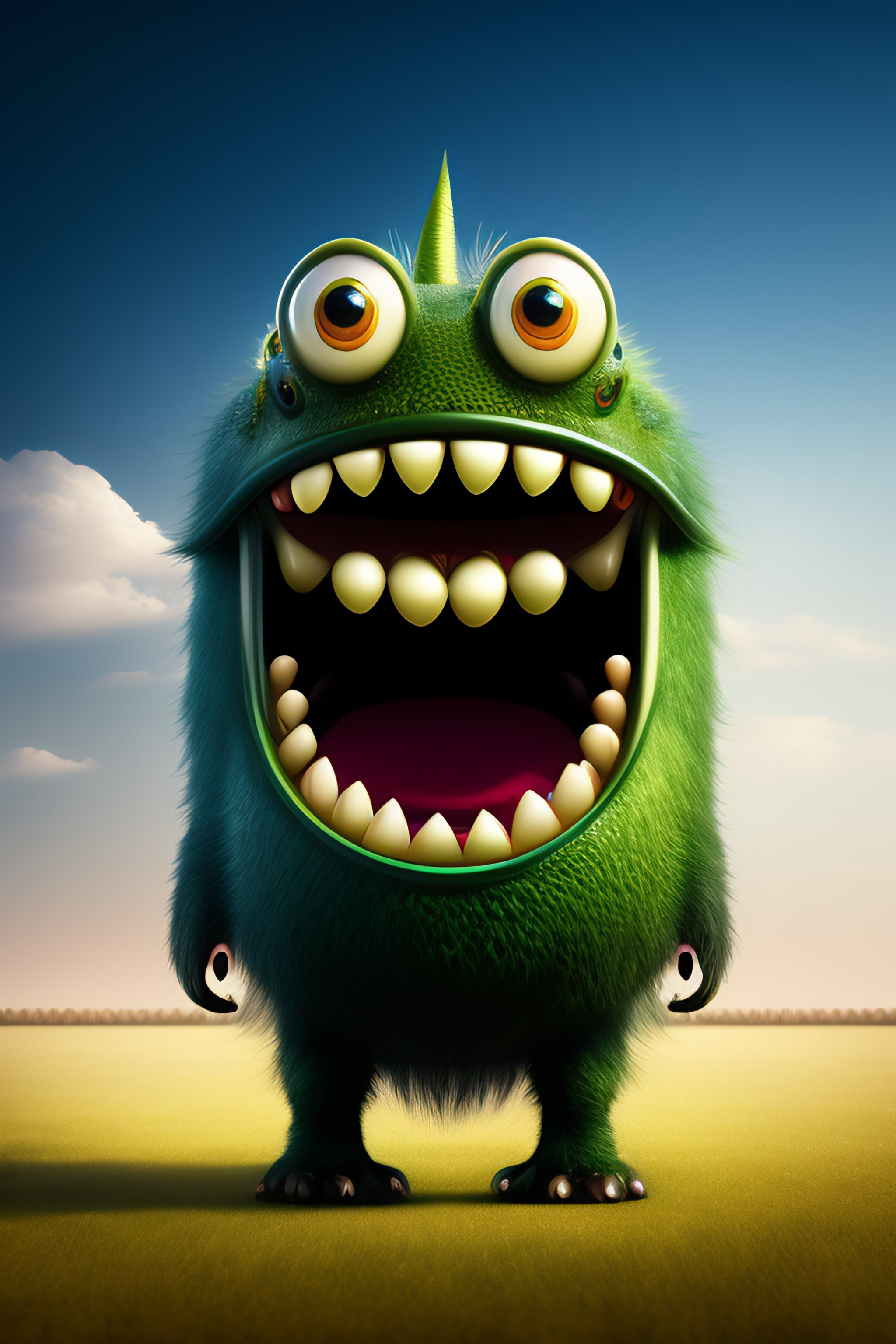 Lexica - Monster with 10 eyes and two toungs