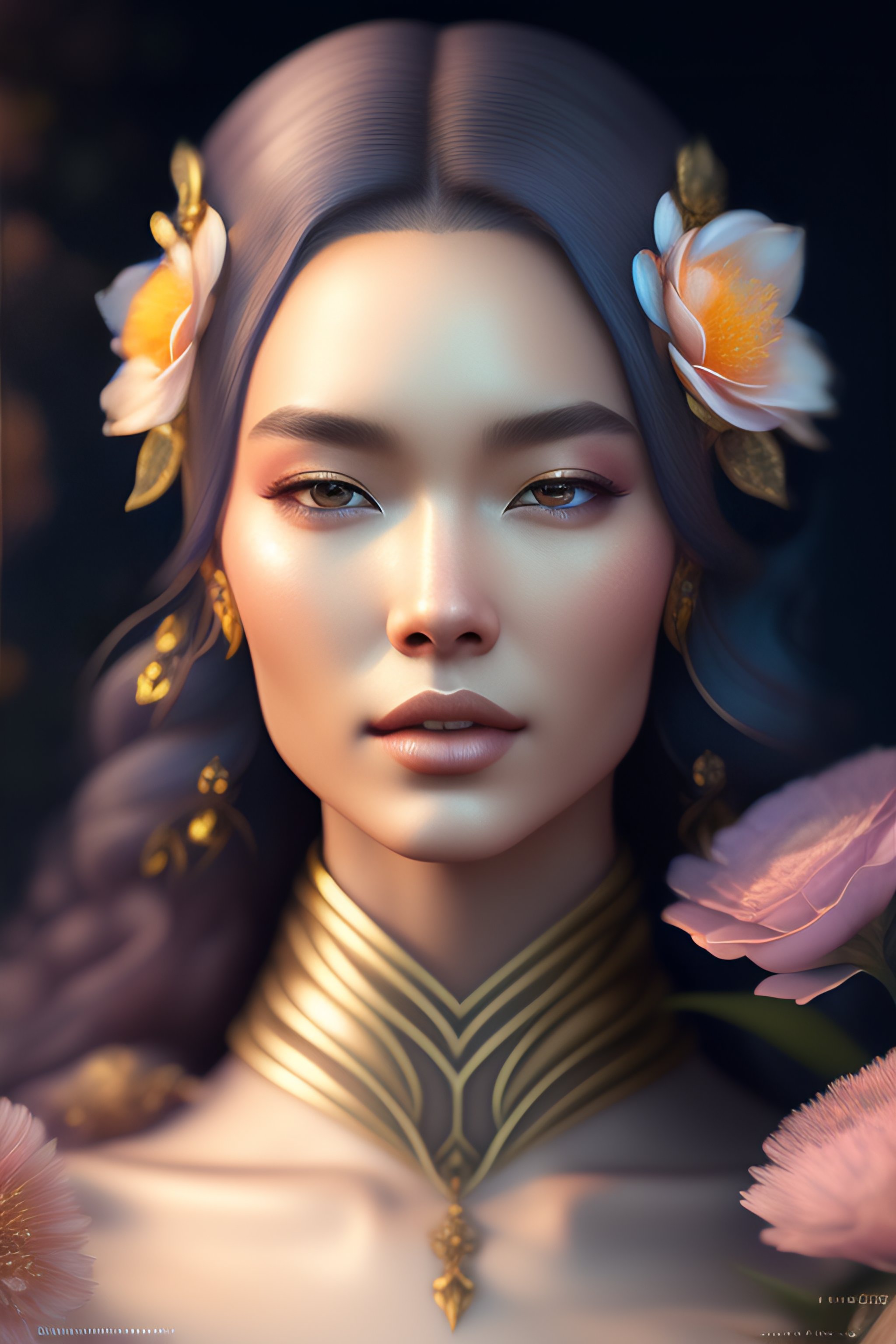 Lexica Full View Ultrarealistic Sks Girl Medium Shoot Ethereal Fantasy Deity Wearing Beautiful