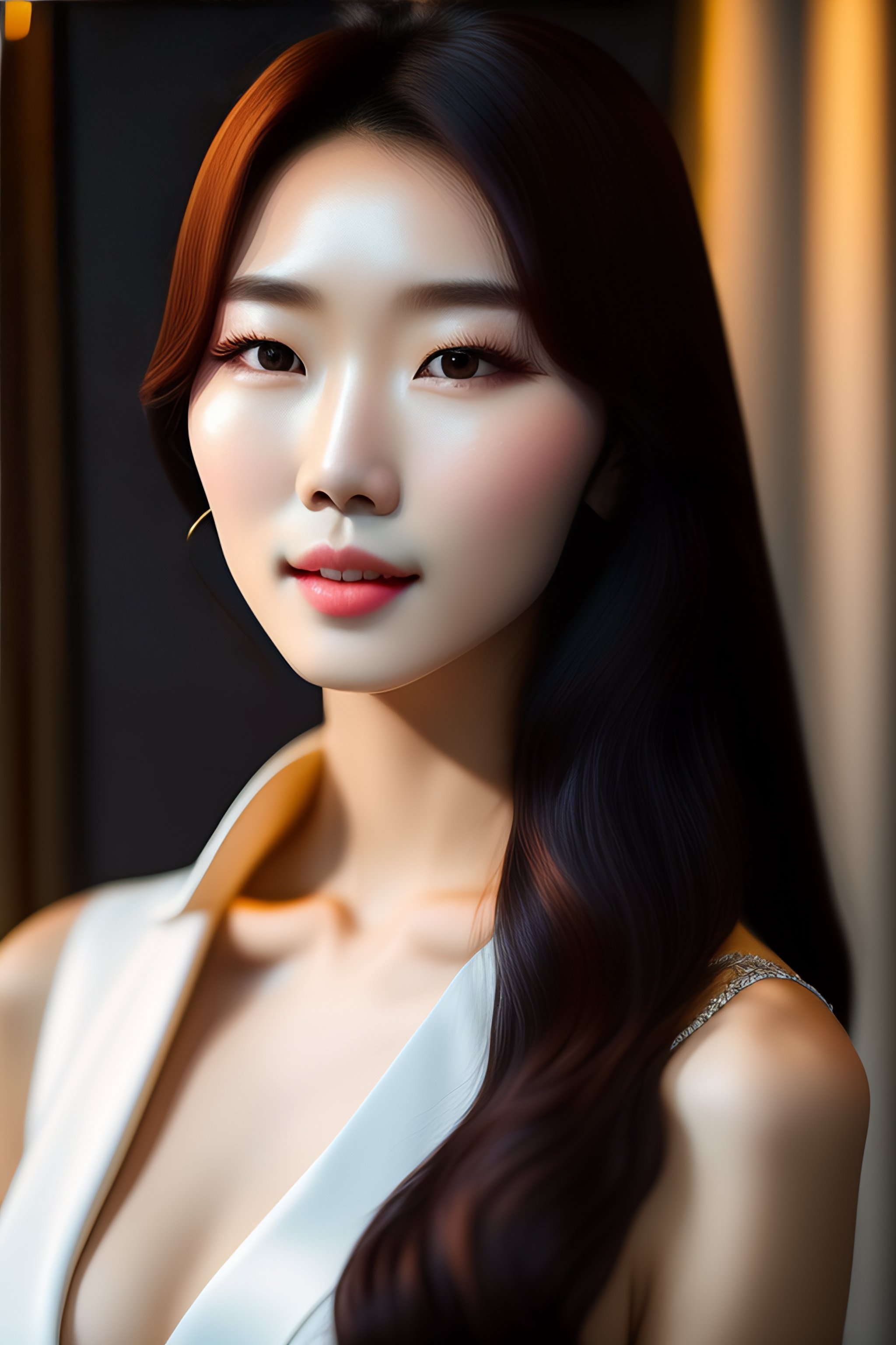 Lexica - Photo of a gorgeous young korean, sharp focus, 8k high ...