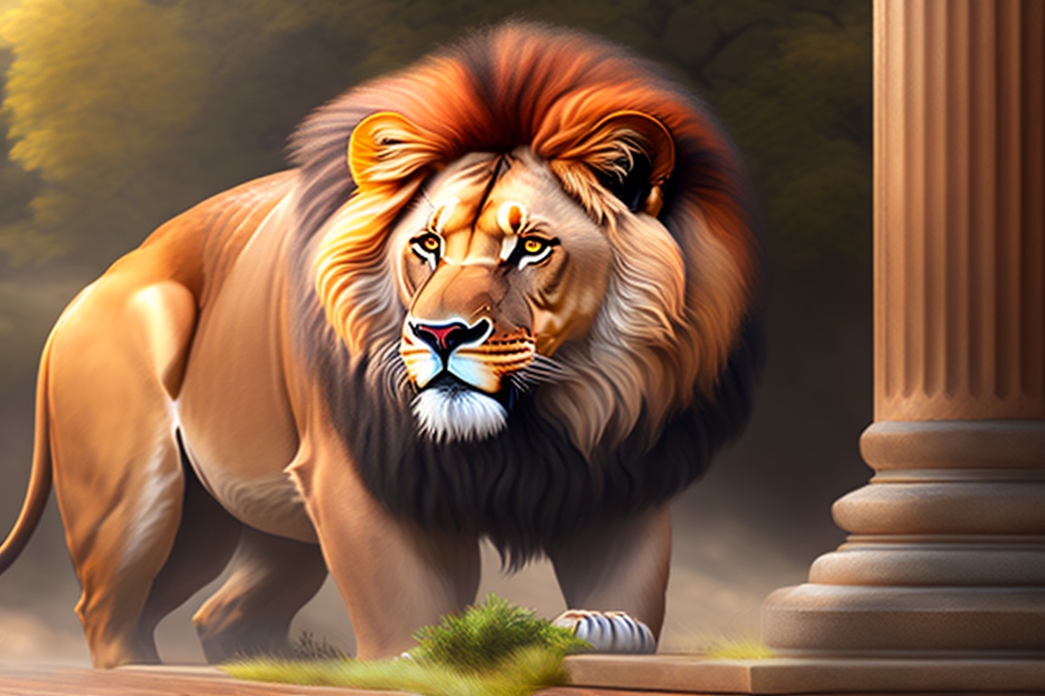 Lexica - The lion was very strong, but Rahul defeated him with his ...