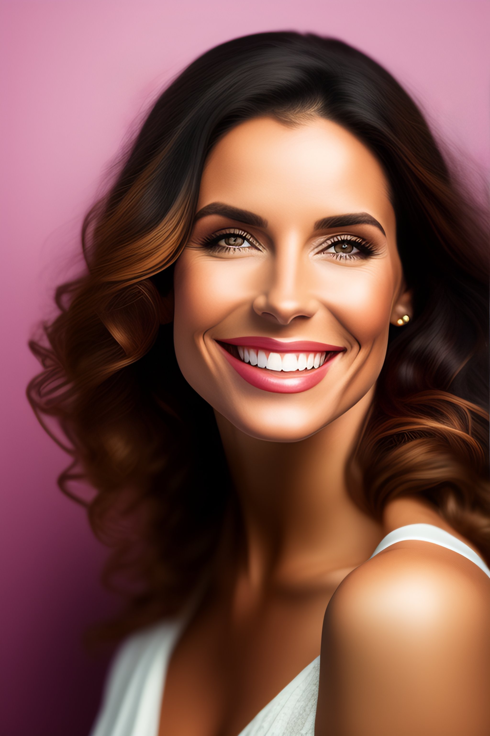 Lexica - Happy woman no background