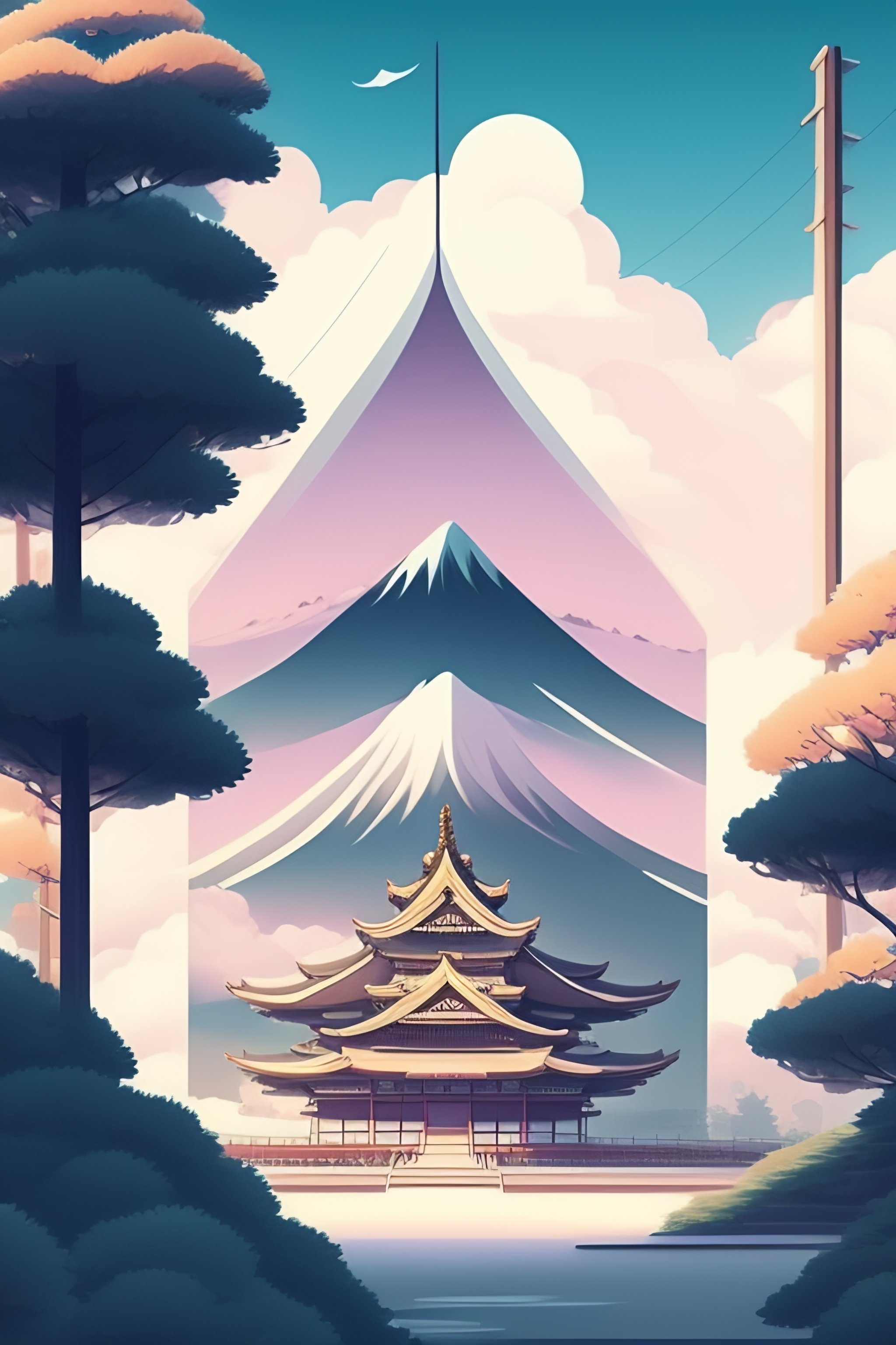 Lexica - Beautiful drawing style vaporware cartoon japan, kawaii anime ...