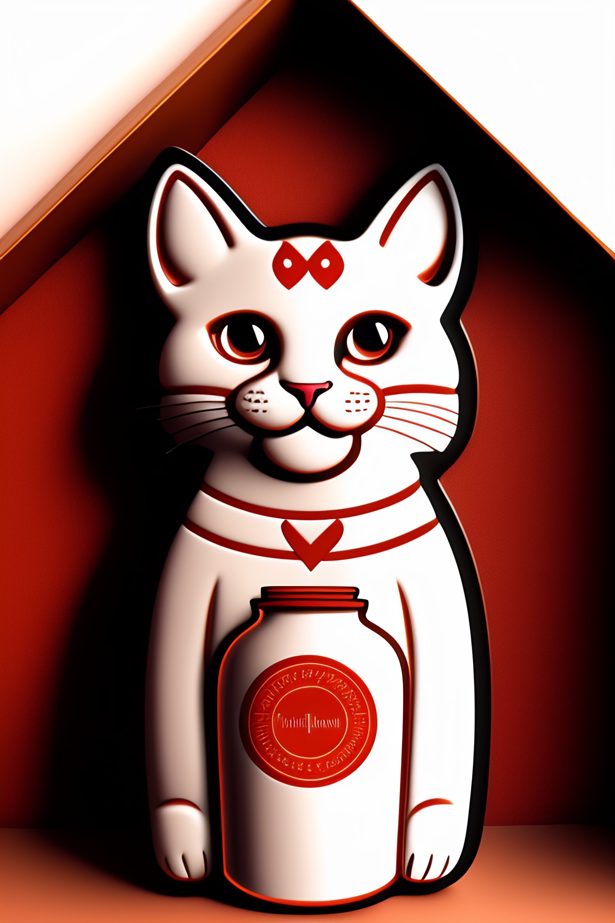 Lexica - Drawing of anthropomorphic furry cat smiling in the style of ...