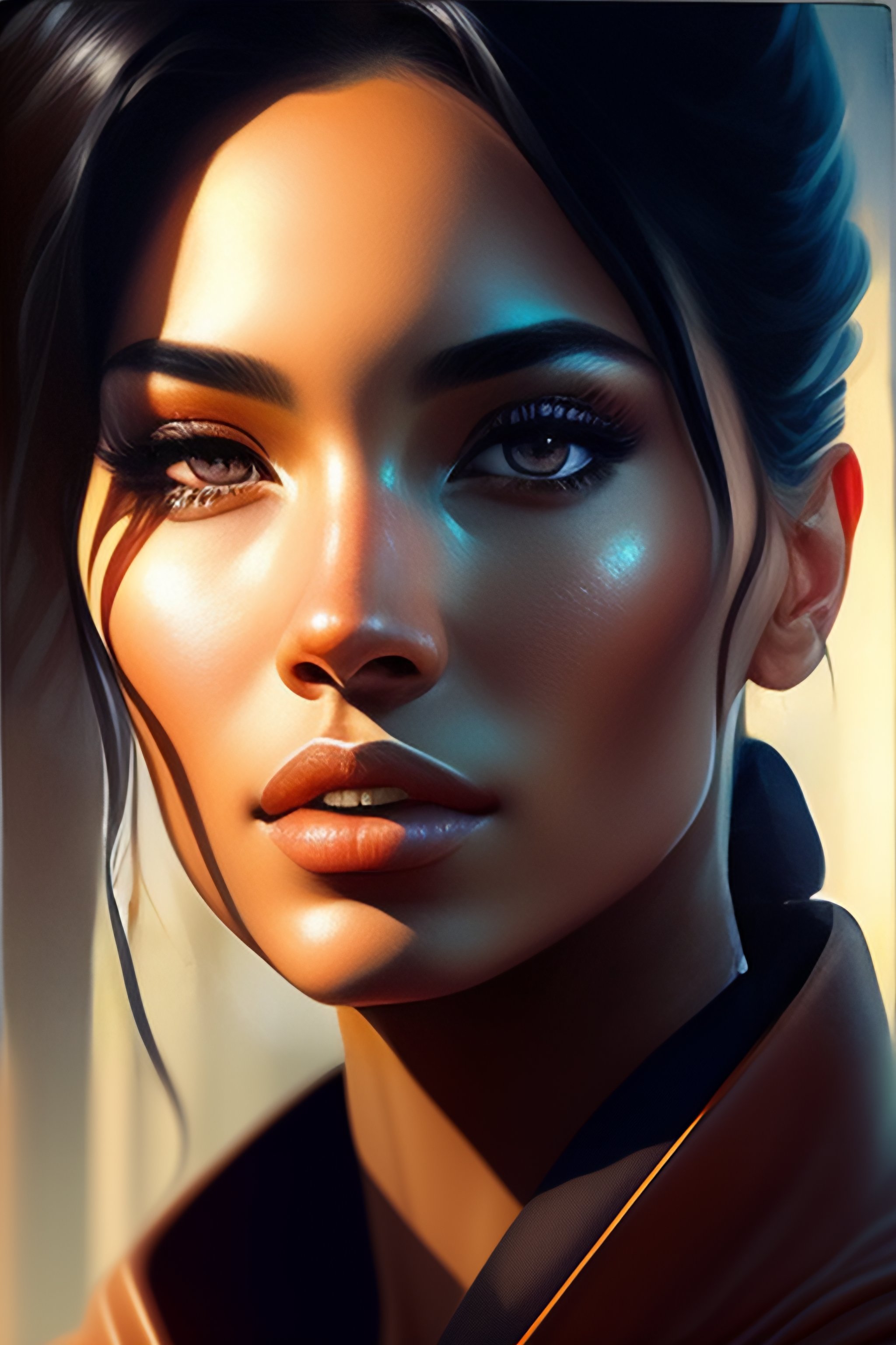Lexica - Hypnotised, faces symmetrical eyes, character concept art ...