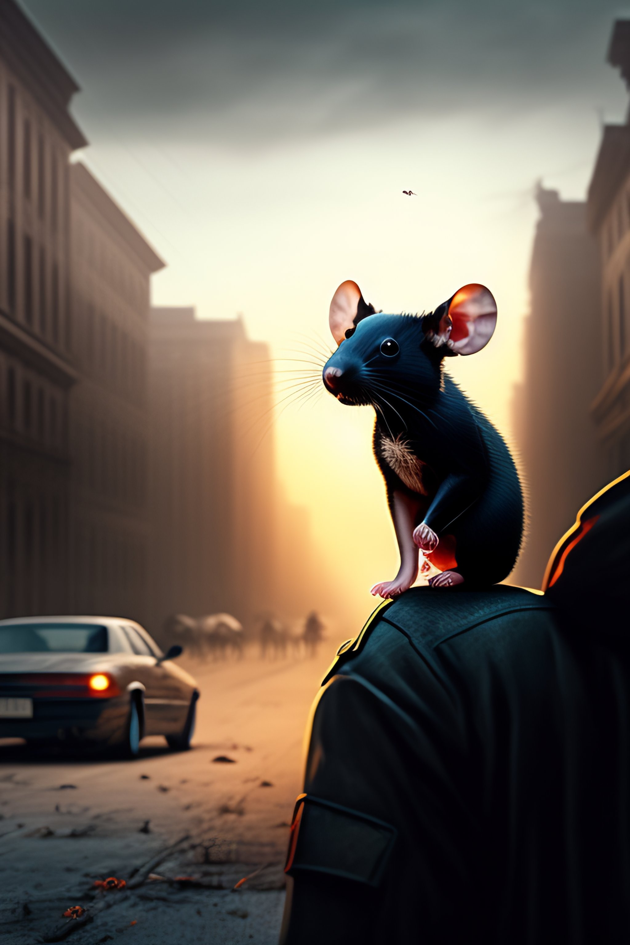 Lexica - A black rat in a zombie apocalypse