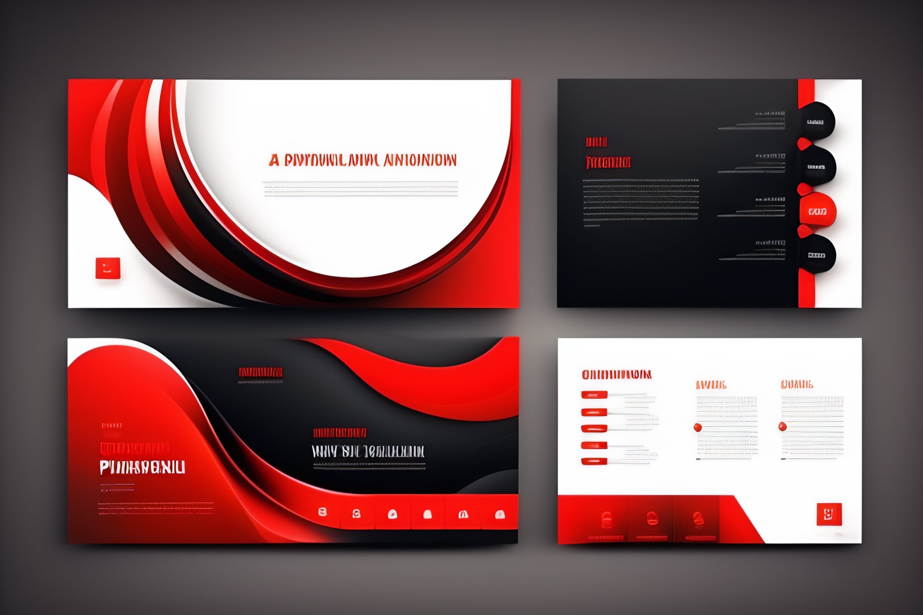 Light Red Background Designs