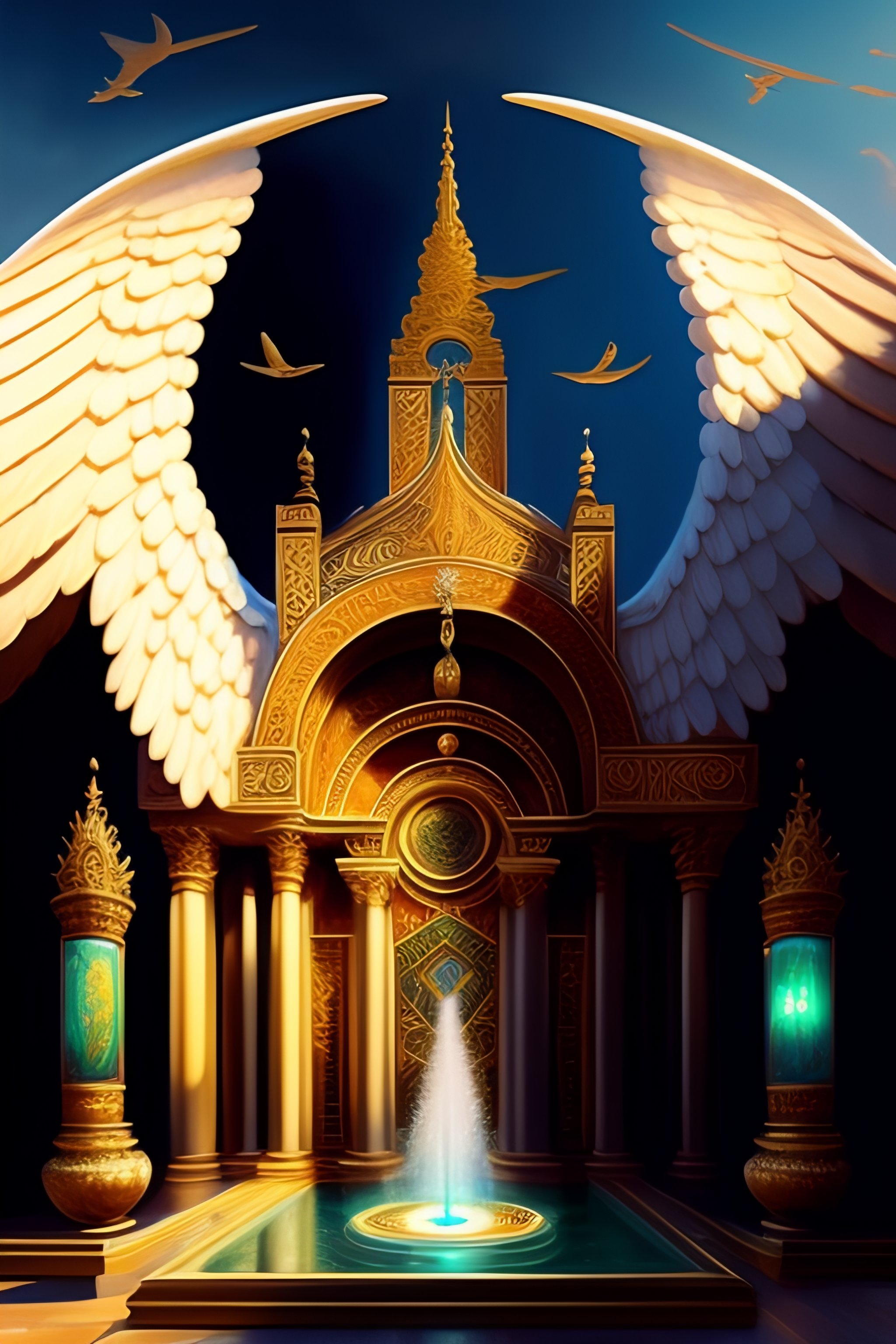 Lexica - Actual depiction of angels unreal 8k + greco-roman art ...