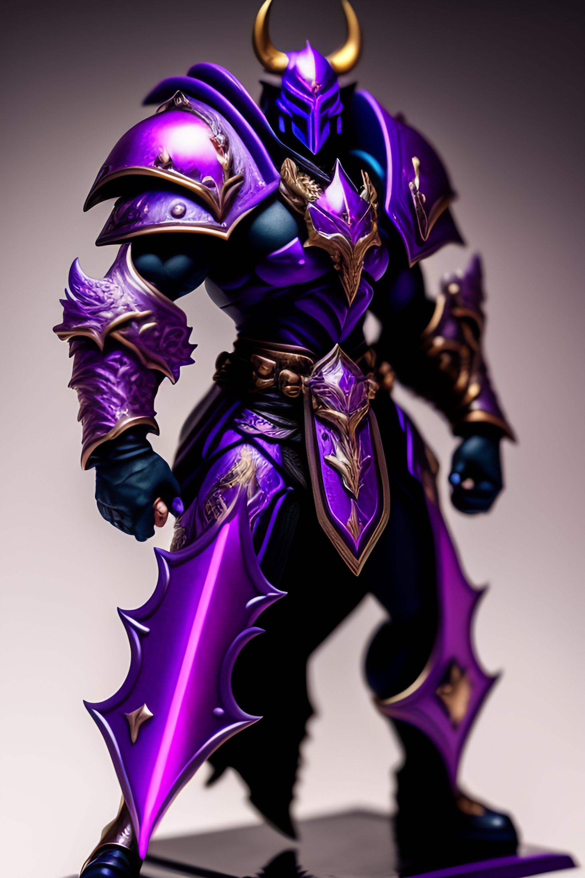 Lexica - Mordekaiser from League of Legends using dark armor with ...