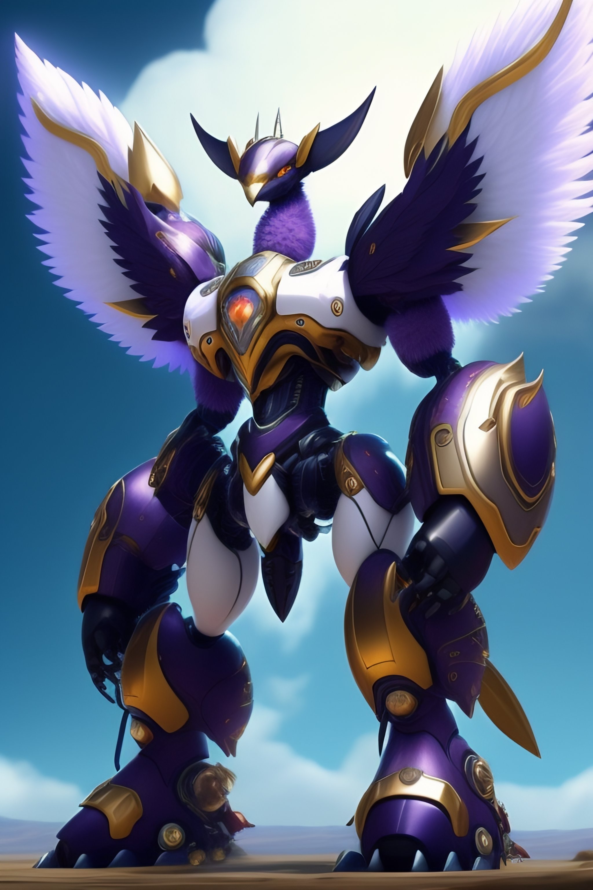 Lexica - Unique digimon looks like a Angel crossed with the ...