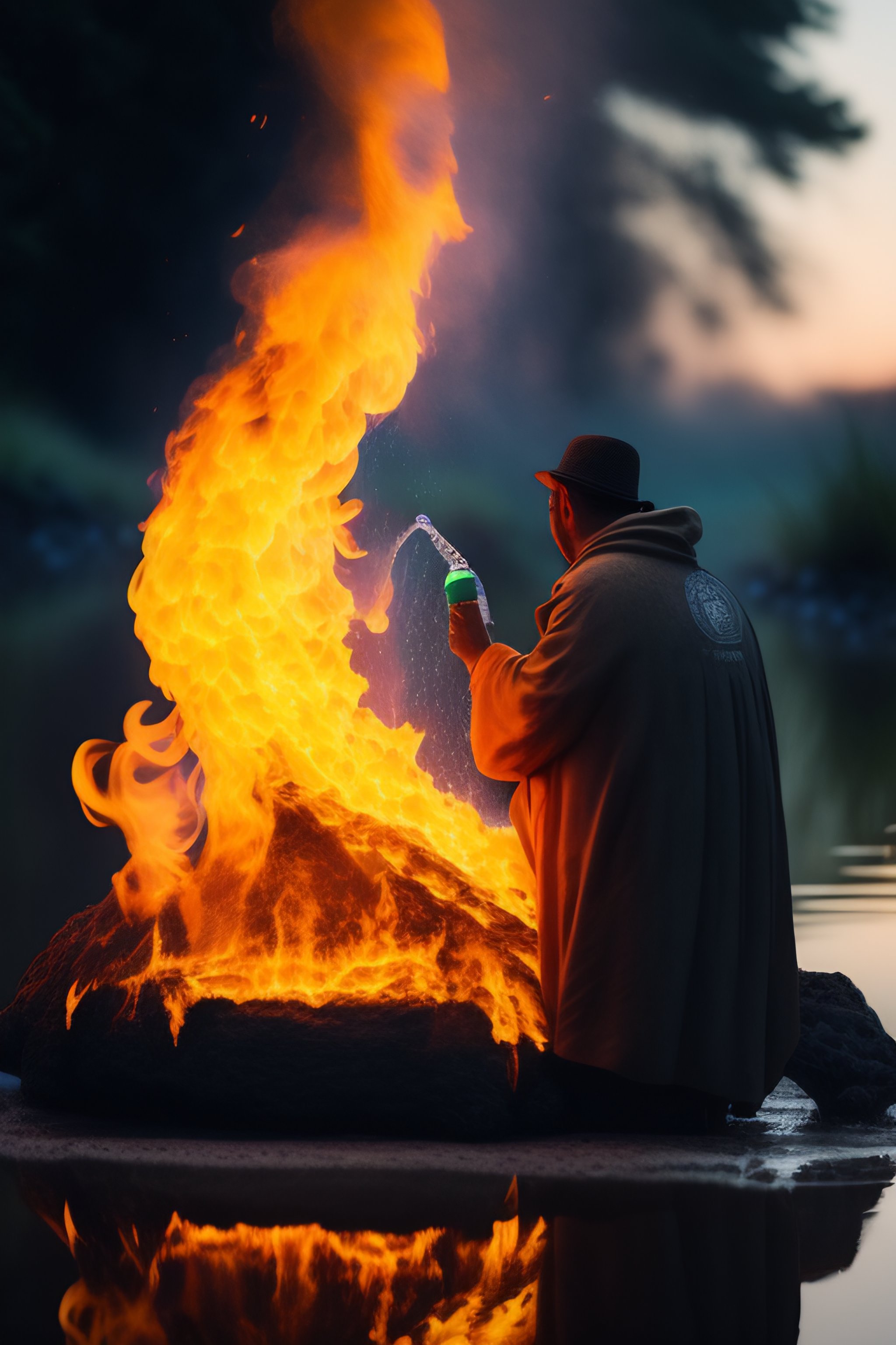 Lexica - Water drinking fire