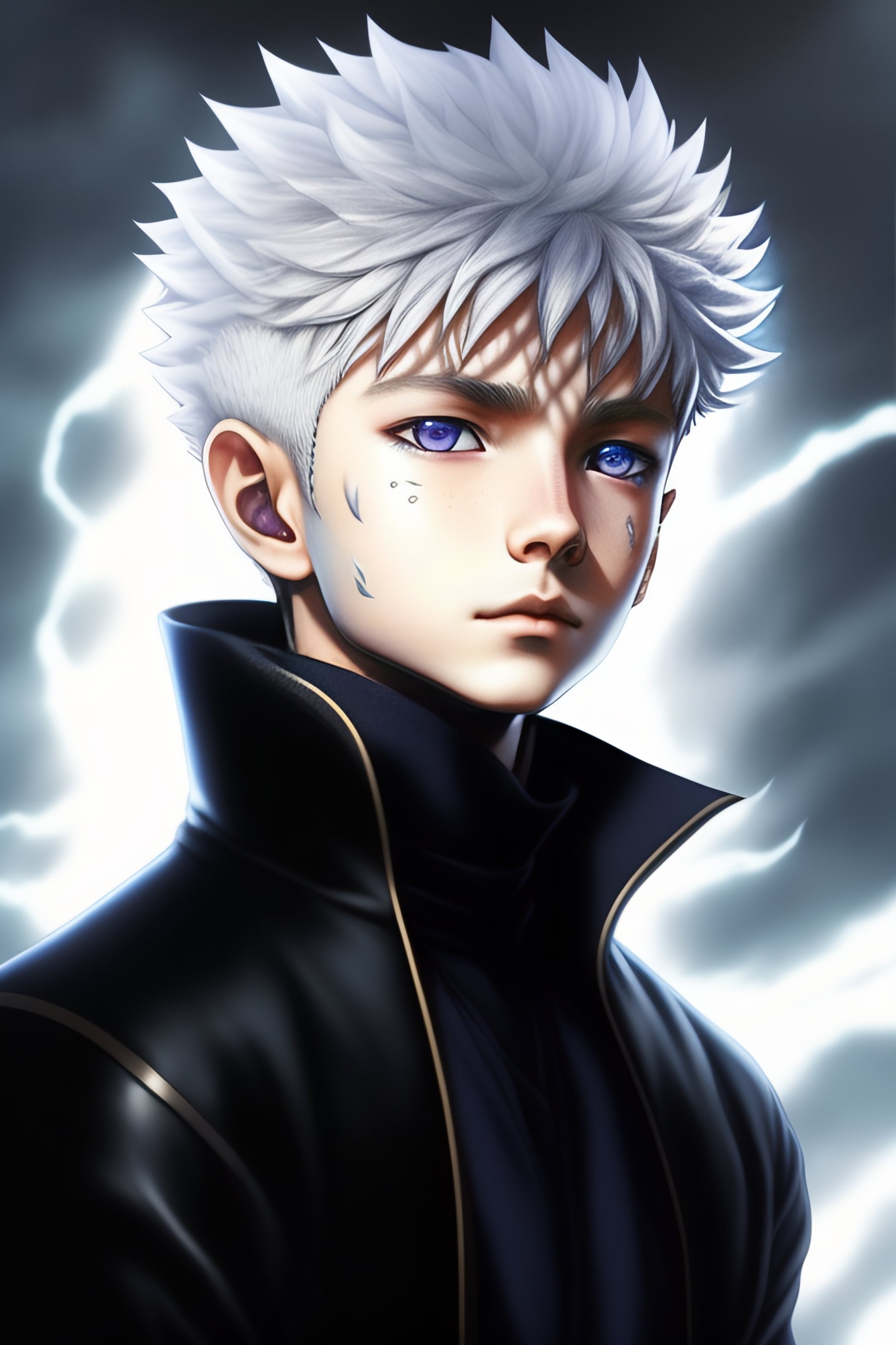 Lexica - Realistic killua zoldyck from hunter x hunter with his classic ...