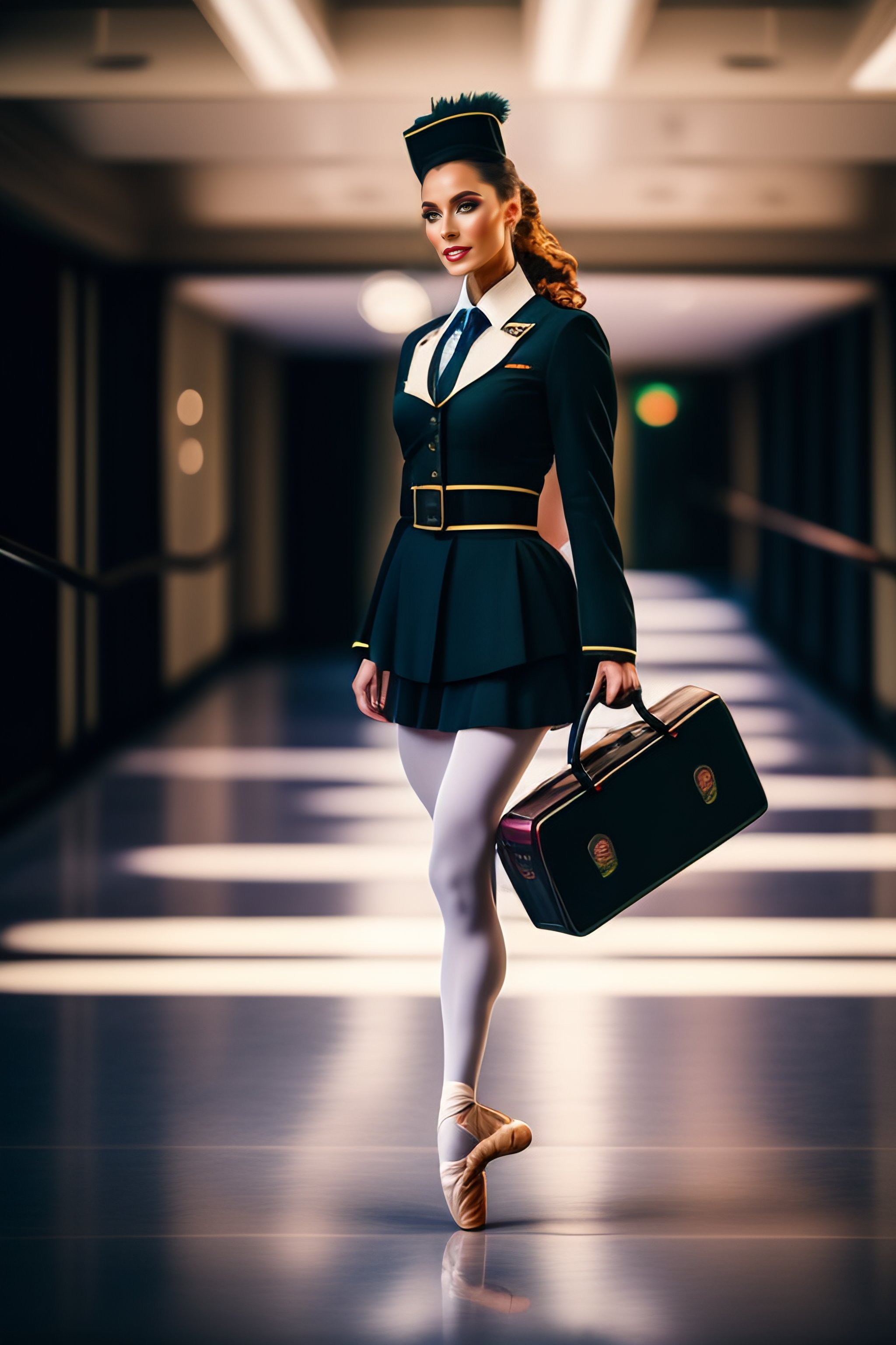 Lexica - Ballet stewardess