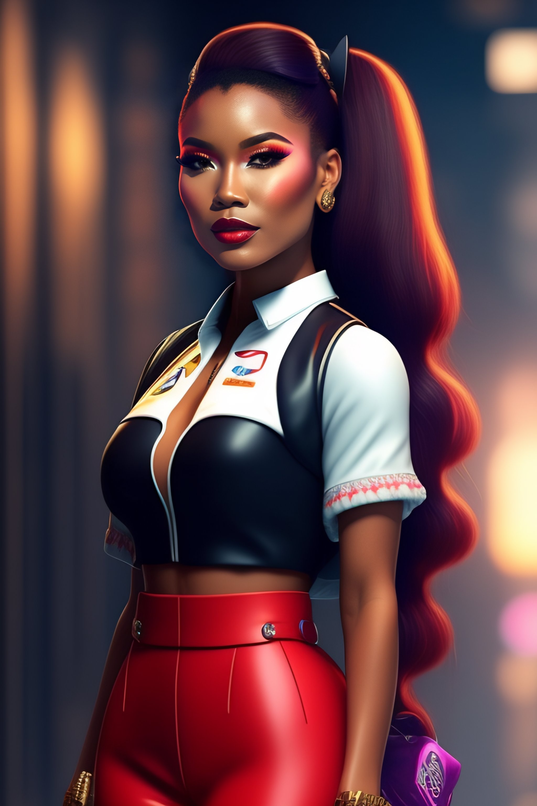 Lexica - Generate Mabel Sontan a fashionista