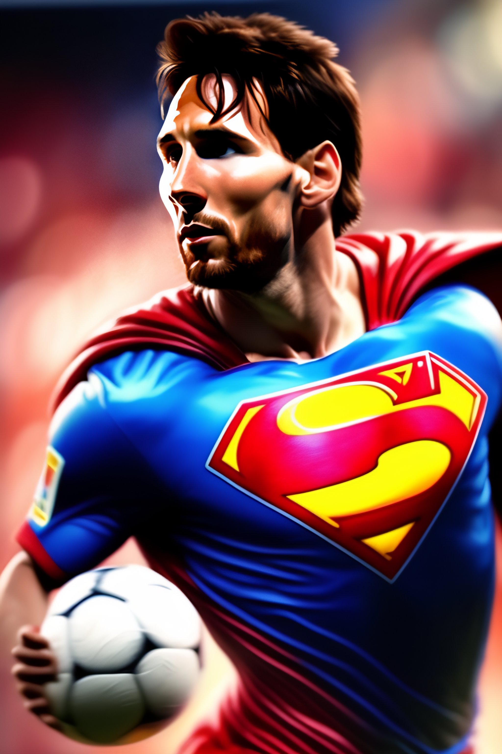 Lexica - Realistic Messi Superman