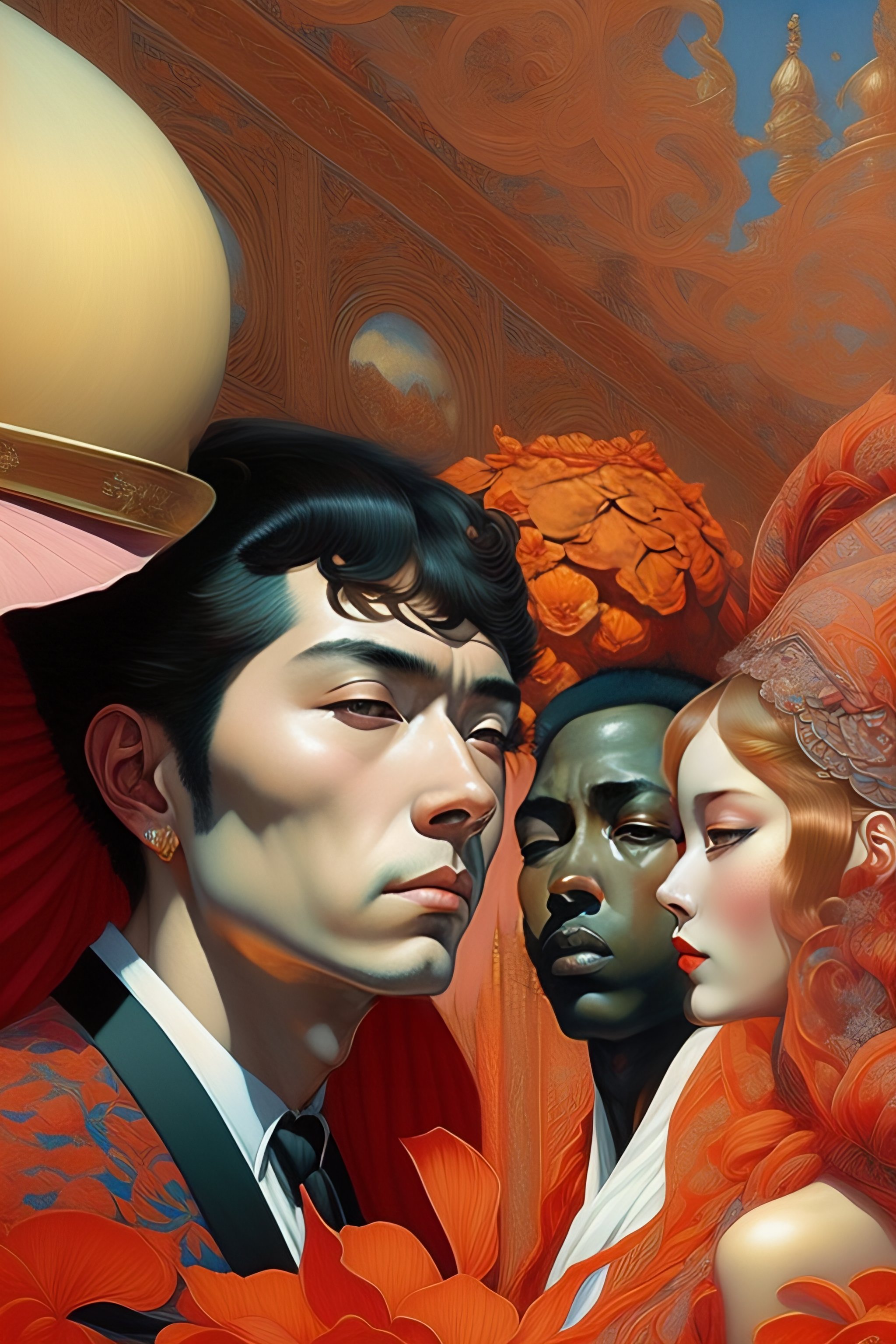 Lexica - Realistic detailed image of a renaissance scene in the style ...