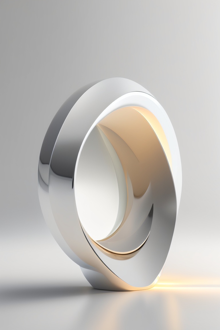 Lexica - Vray render 3d abstract model minimal clean plain white ...