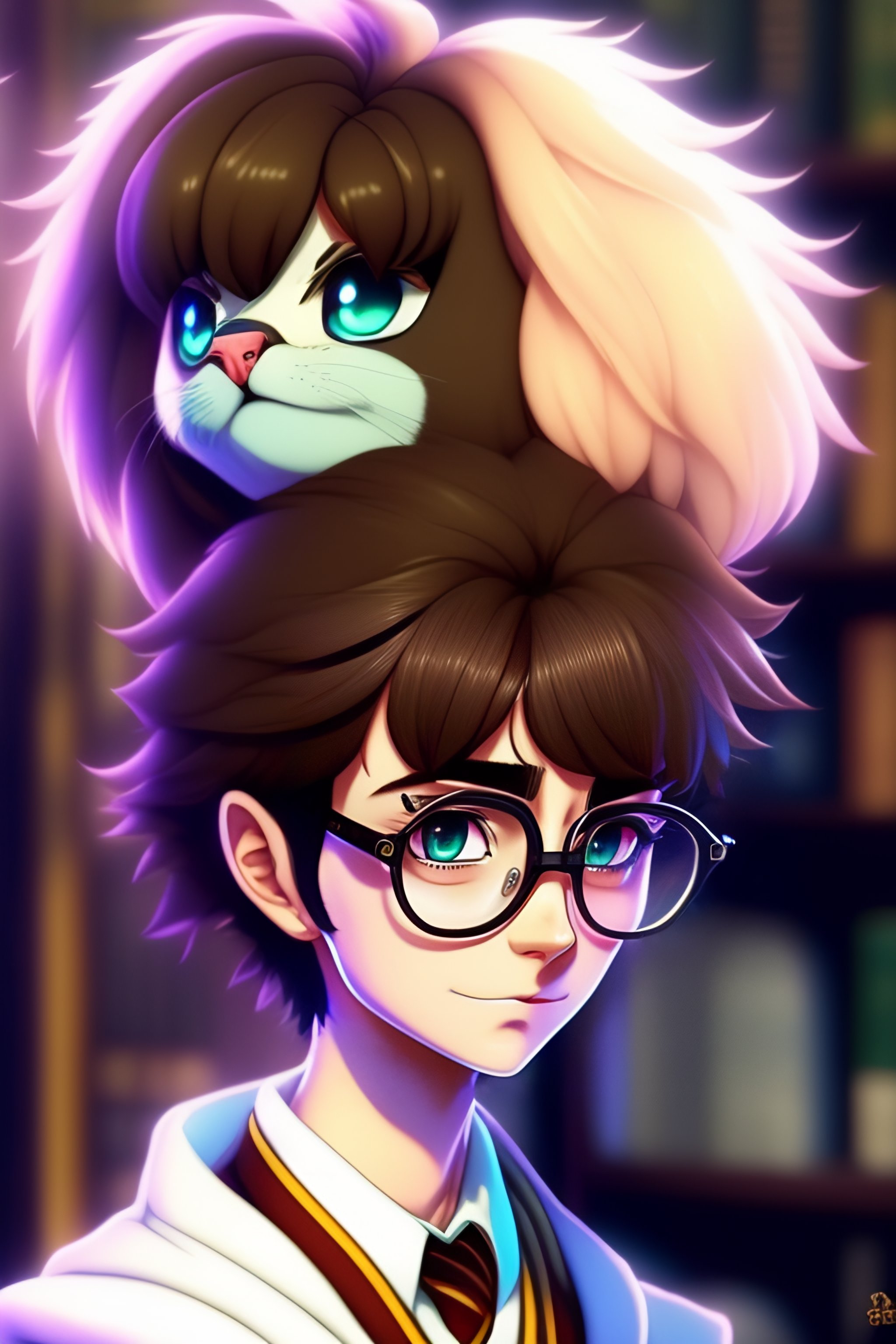 Lexica - Harry potter hedwiga anime style