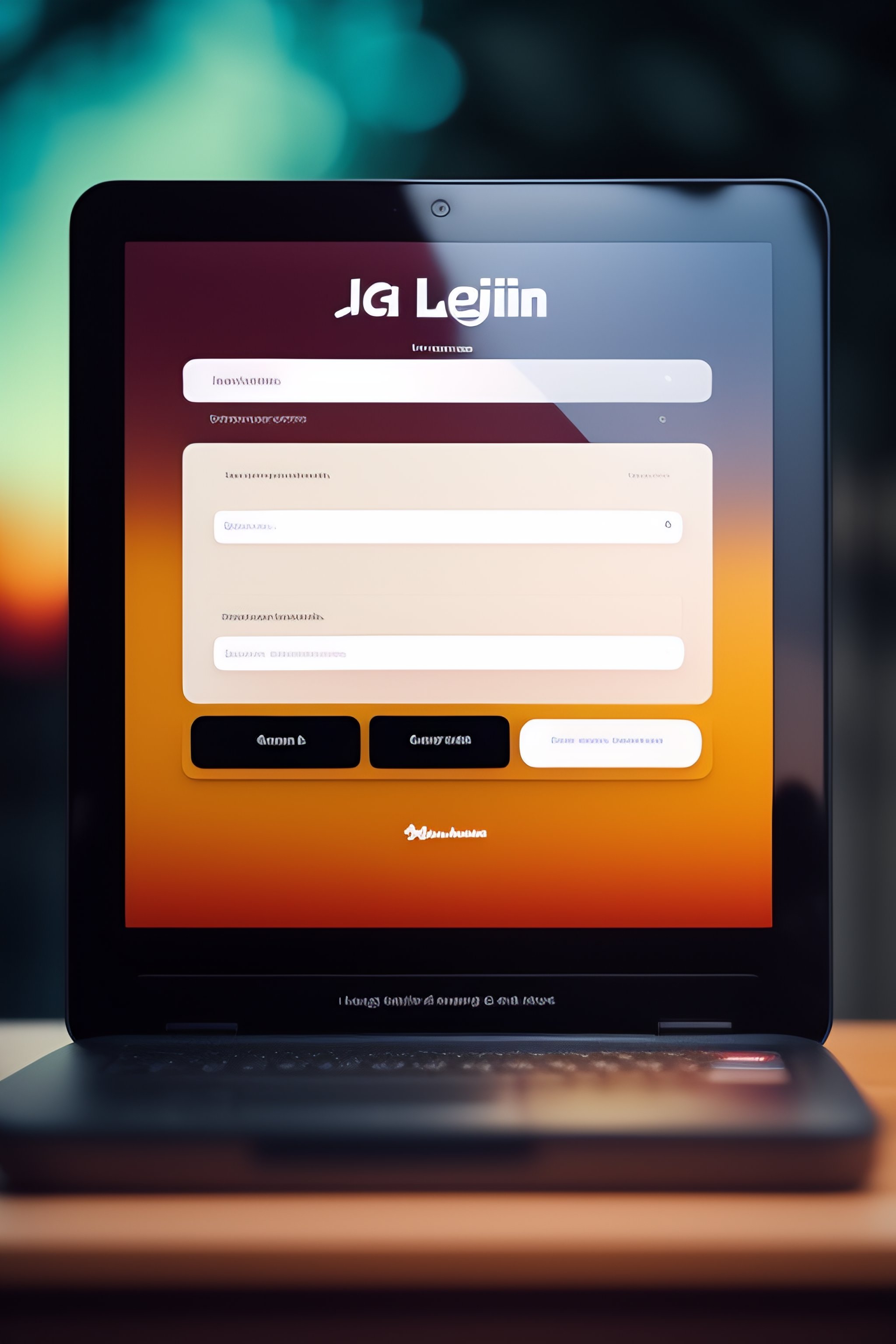 Lexica - Login signup page