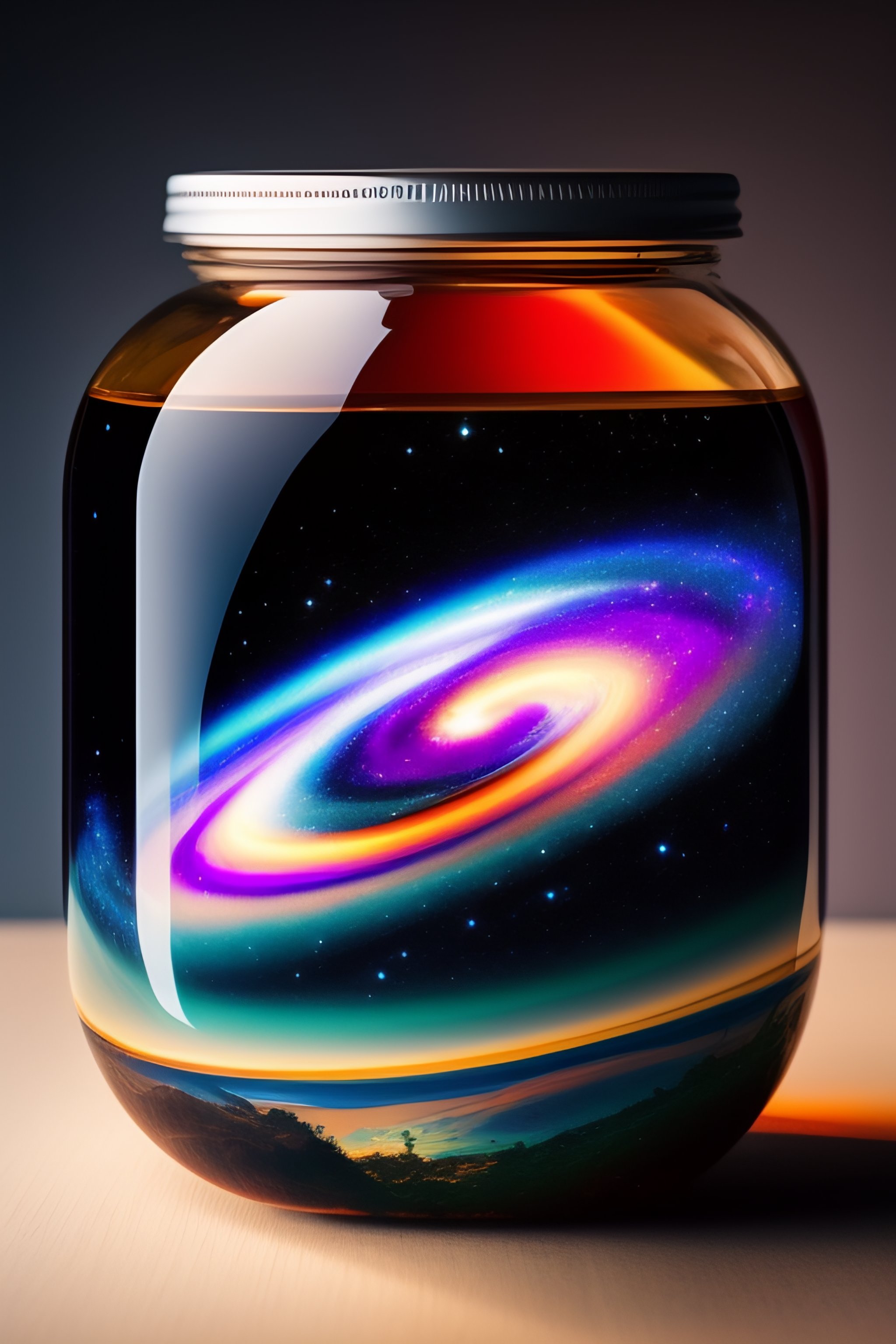 Lexica - The entire galaxy inside a glass jar