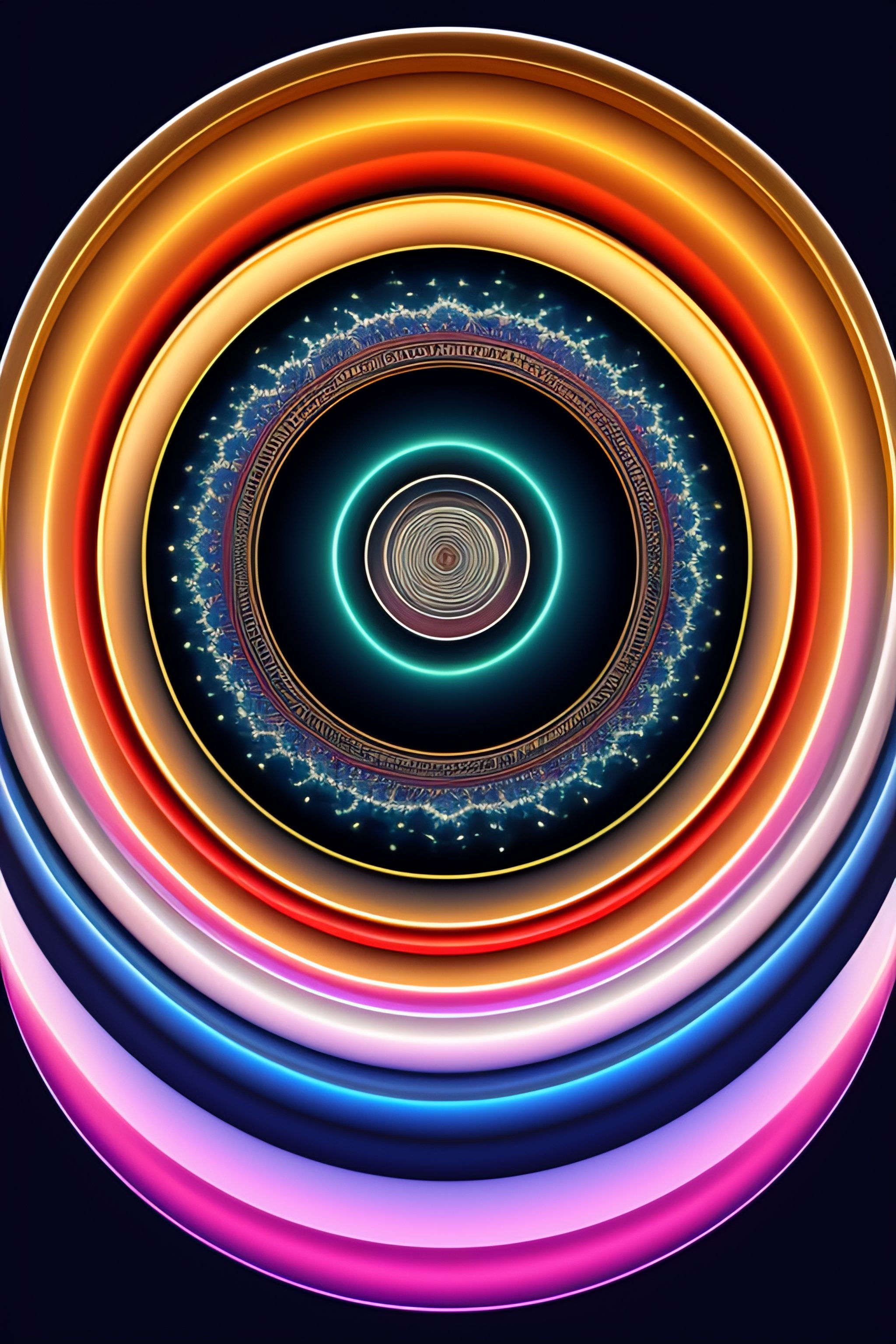 Lexica - Diamond-circle abstract pattern. one color, simple, 8k, T ...