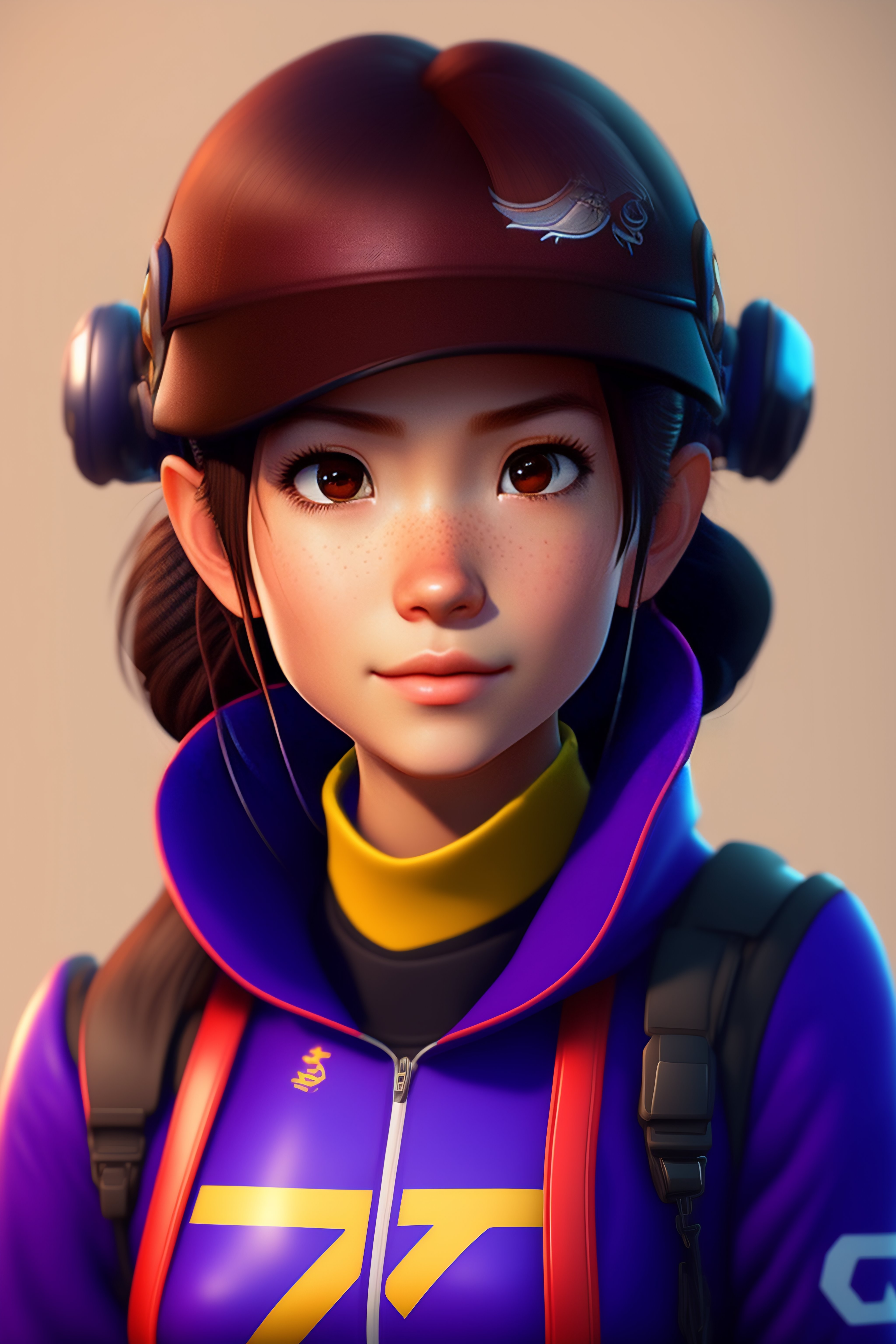 Lexica - 16 years girl, Aunt Cass from tracy overwatch, anime, pixar ...