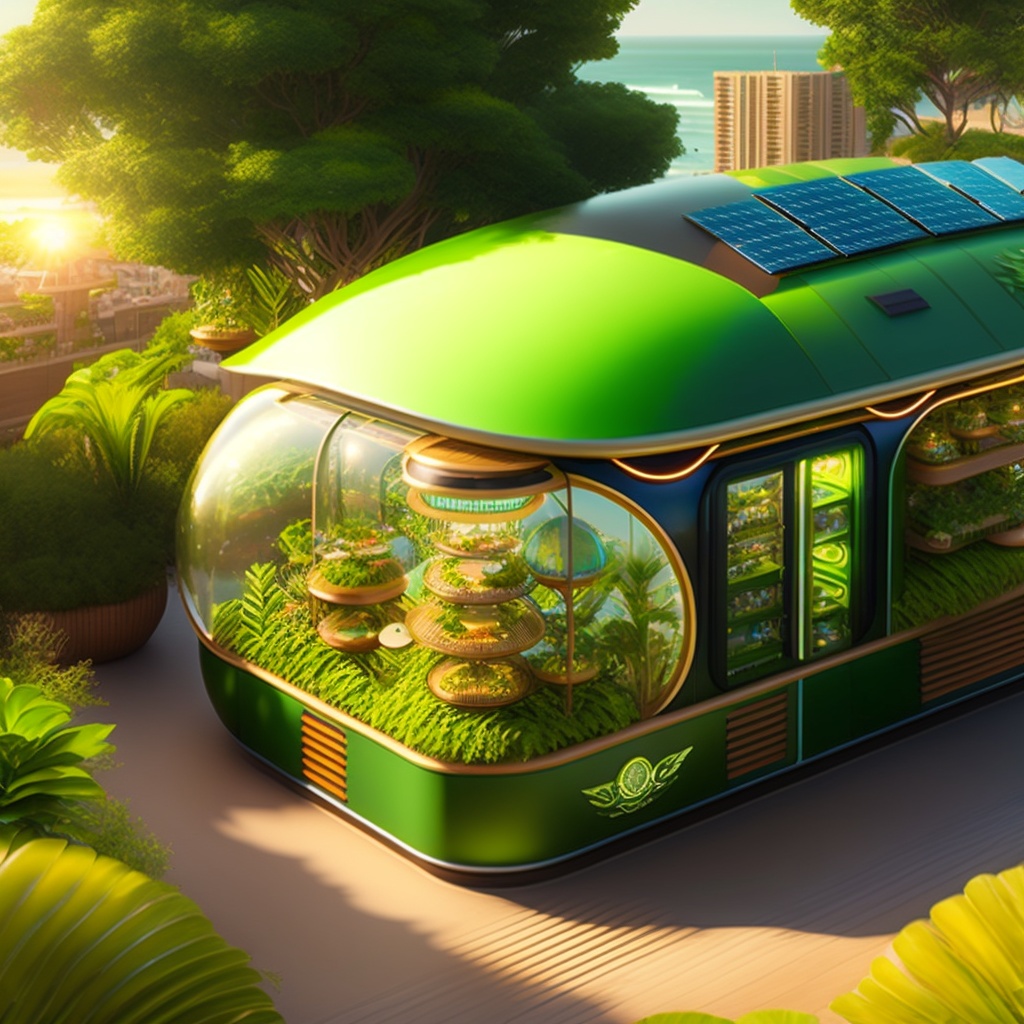 Lexica - A solarpunk community, thriving under the radiant sun, its ...