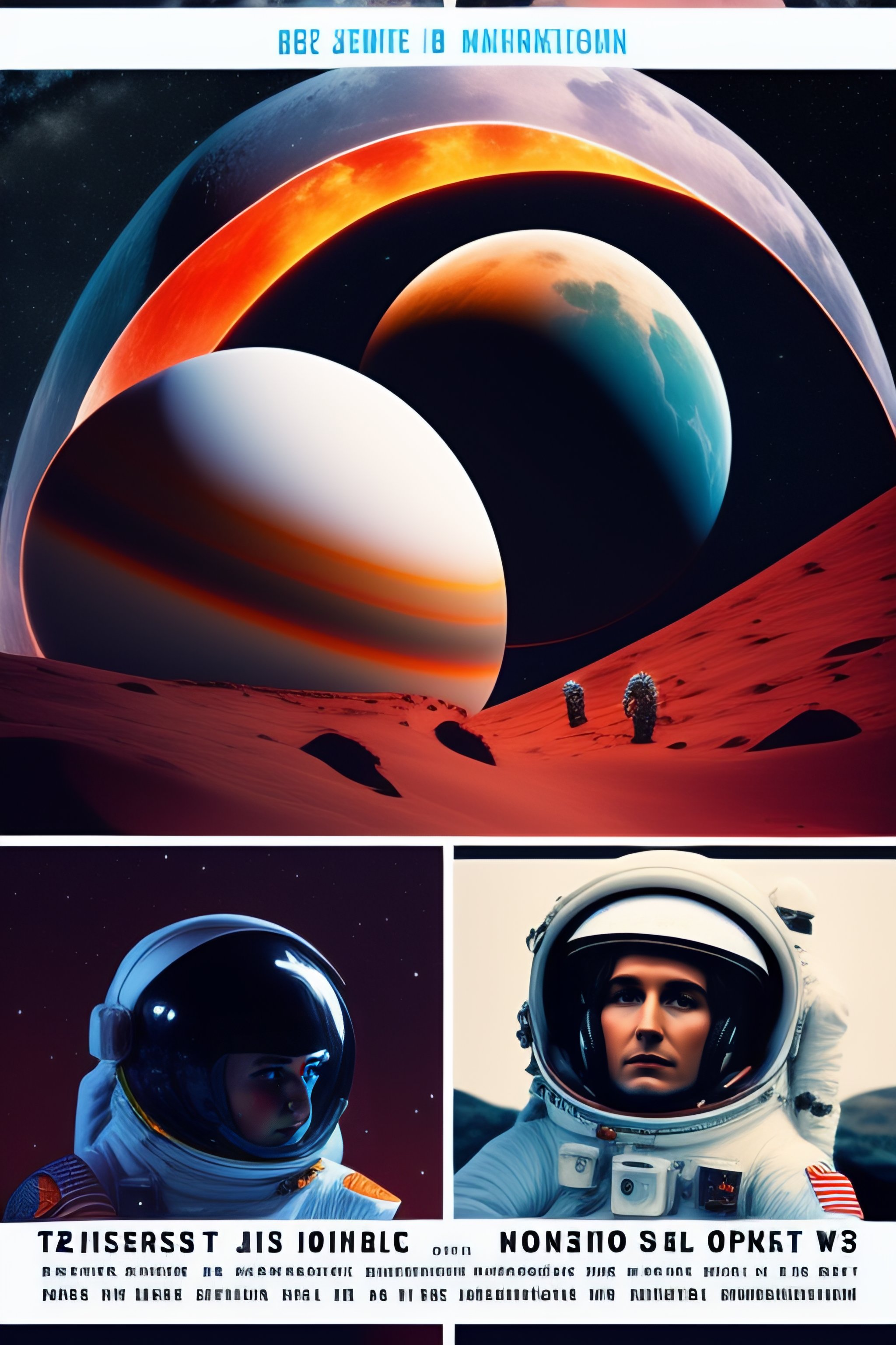 Lexica - Three cosmonauts lost on the moon and have some stuff