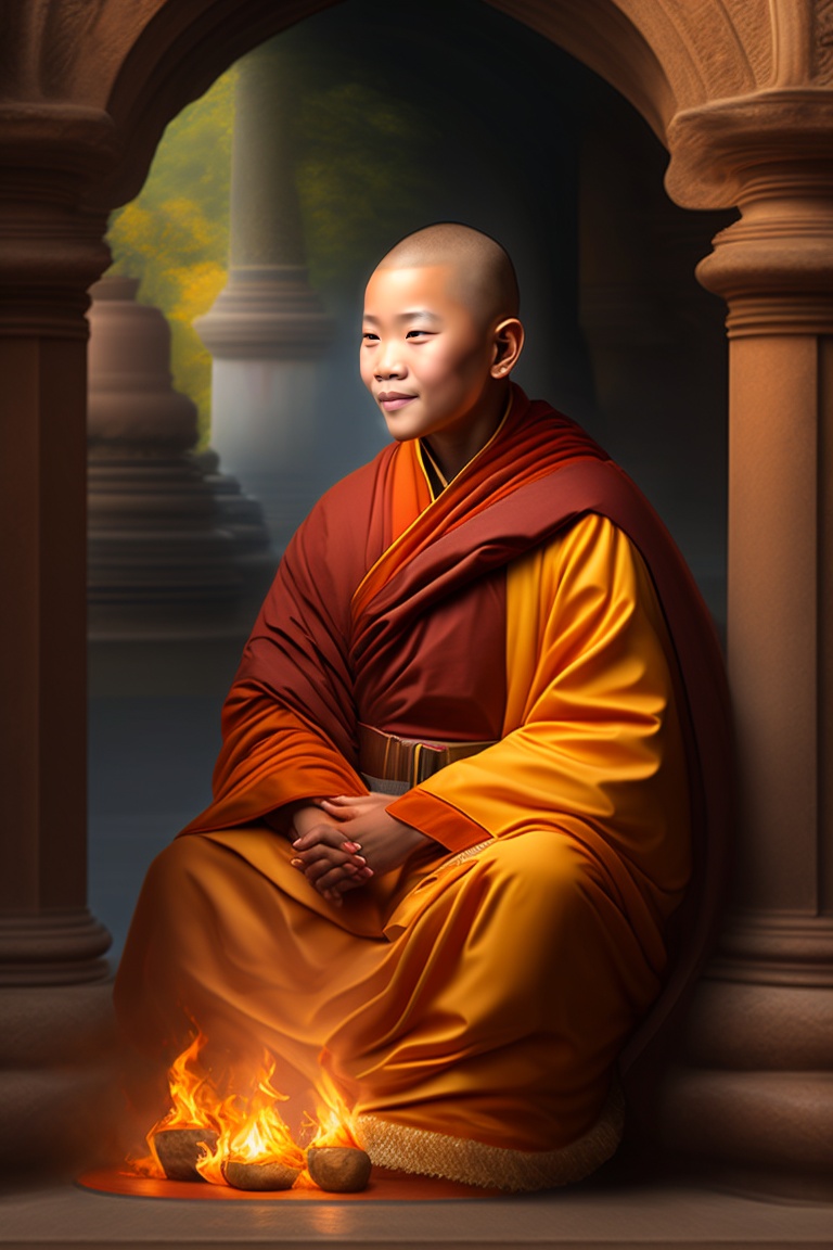 Lexica - Mid age calm, kind, relax spritual monk