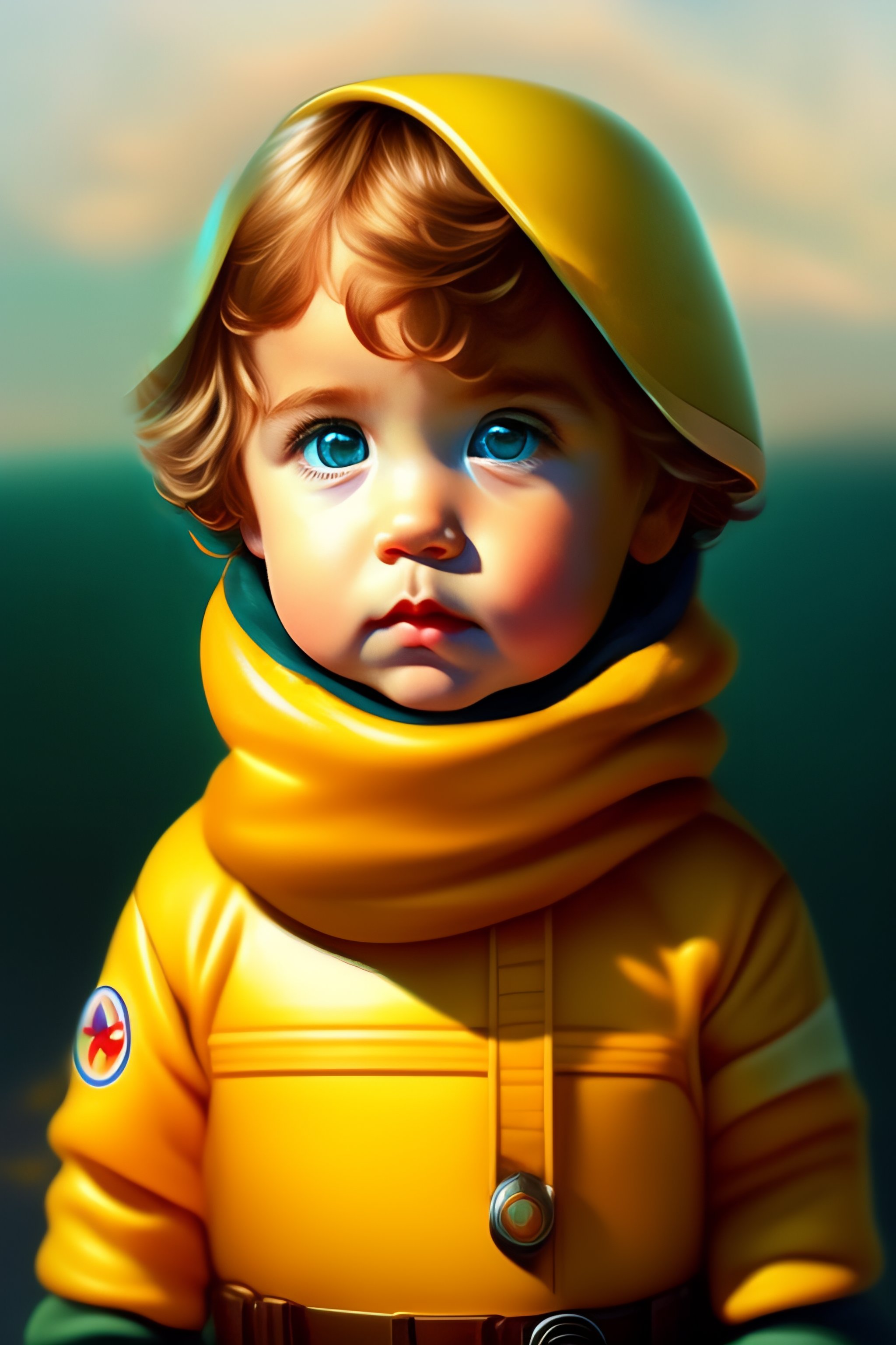 Lexica - Cute and adorable Luke Skywalker it baby, fantasy, dreamlike ...