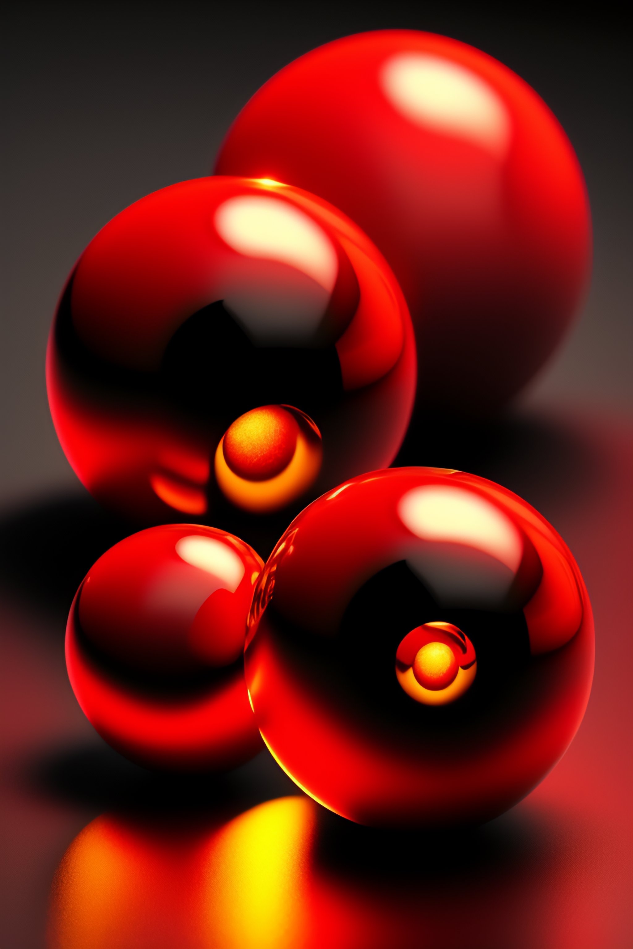 Lexica - Red black yello orbs