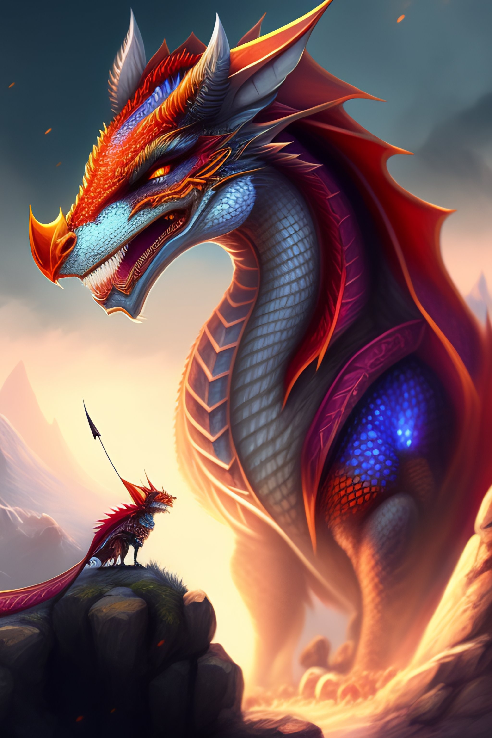 Lexica - Fantasy, character art, animals, dragons, dnd illustration ...