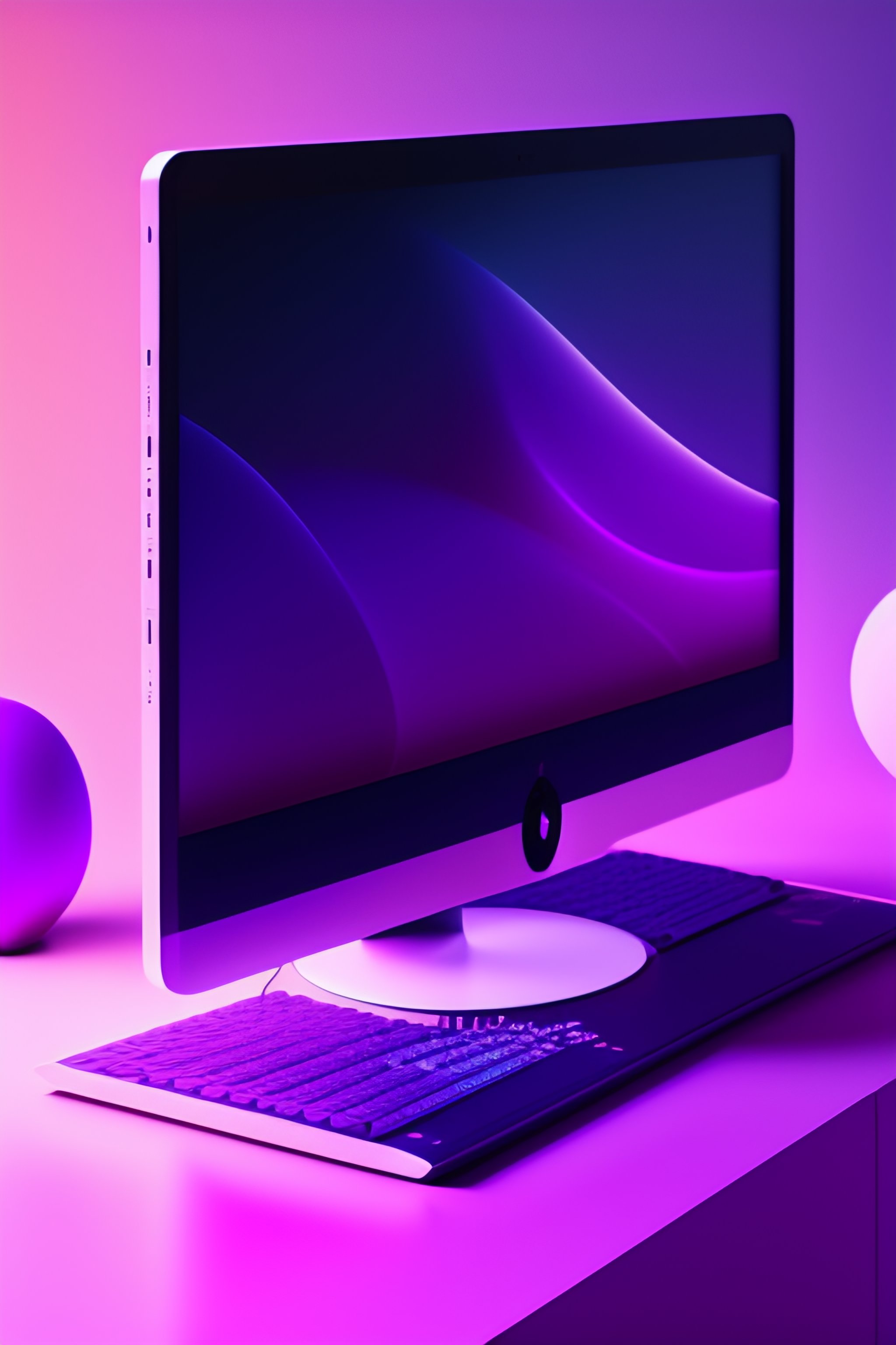 Lexica - A computer composed by soft shapes centralized, programming ...