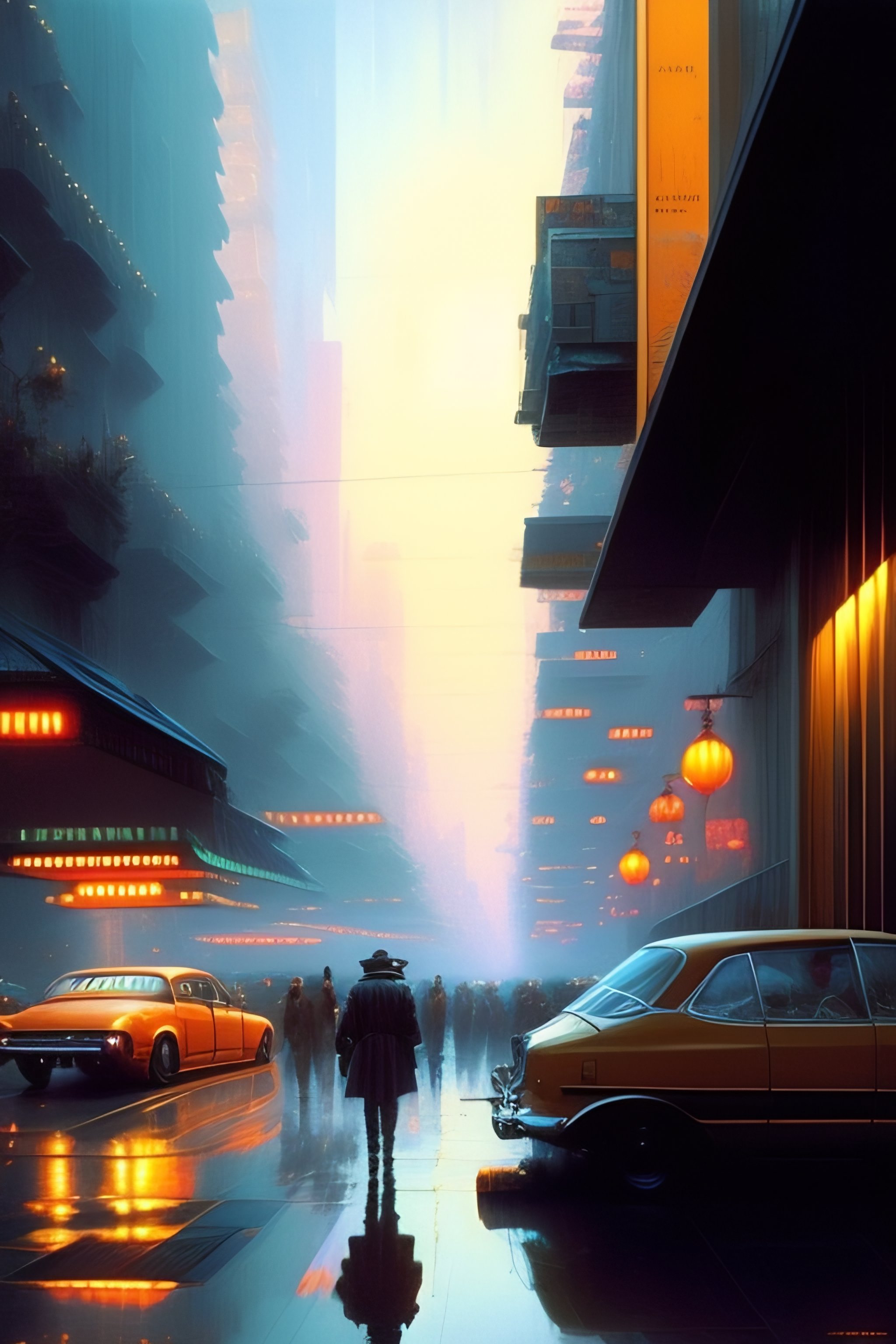 Lexica - Street cyberpunk city, hyperrealism, futurism, no blur, 4k ...