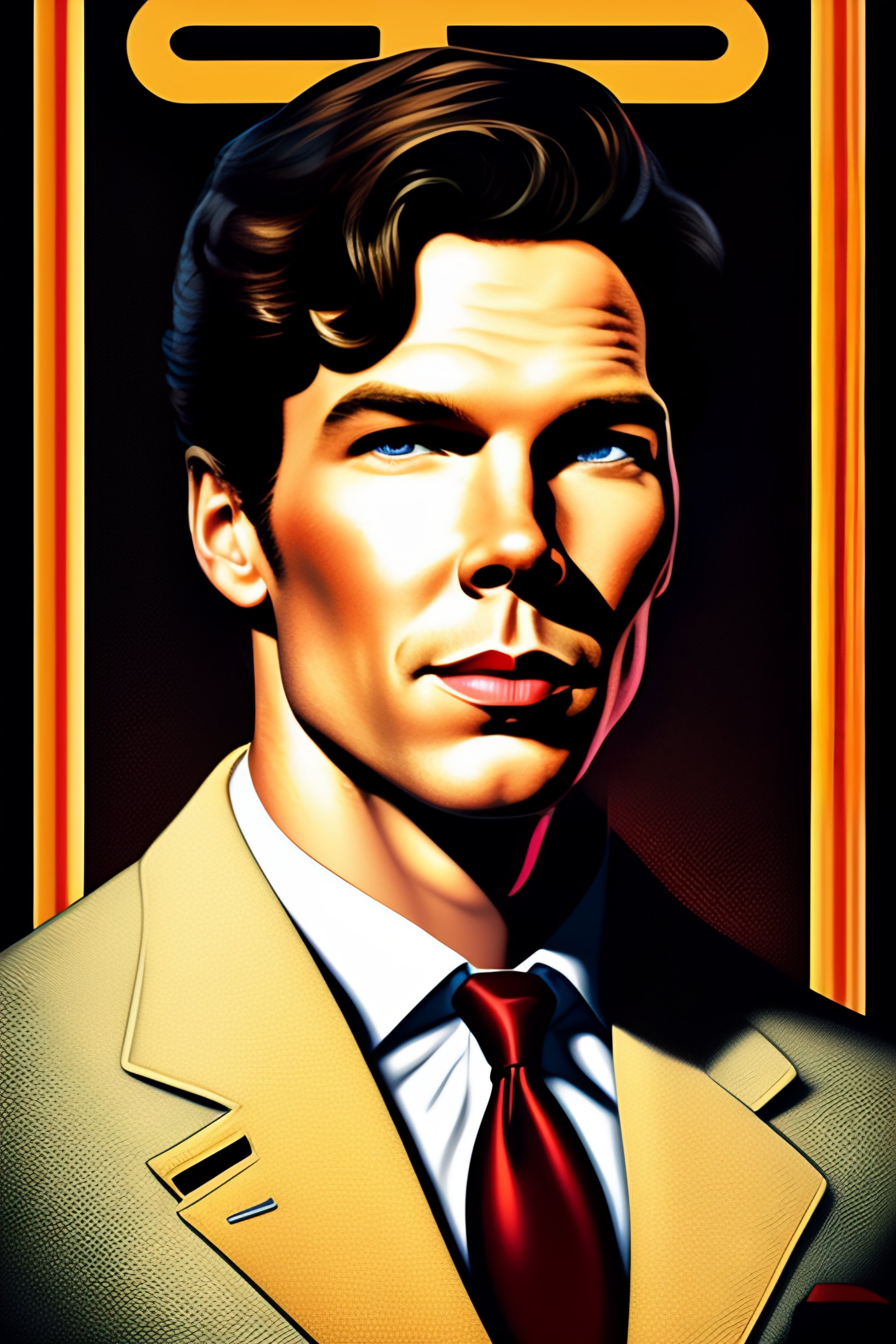 Lexica - Retro comic style artwork, highly detailed benedict ...