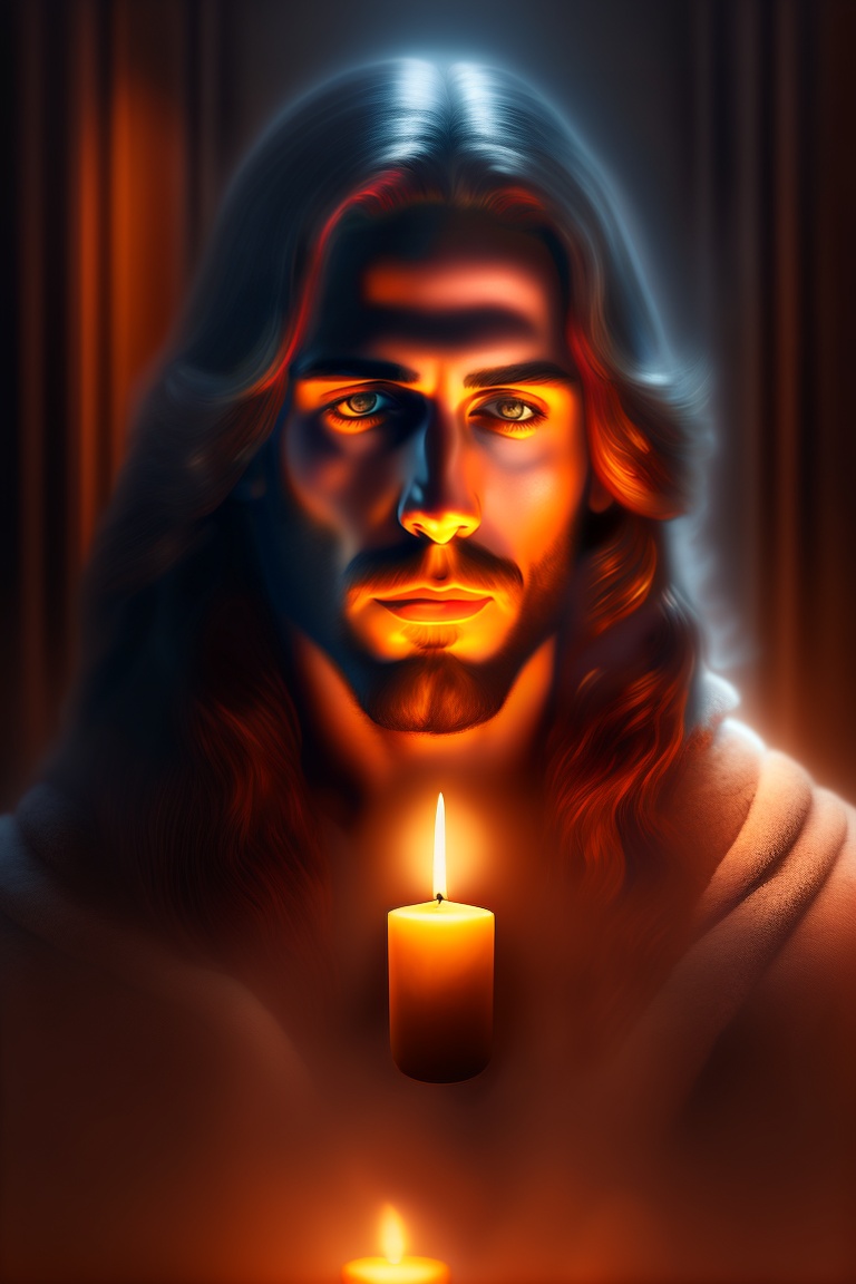 Lexica - Jesus Christ, Adobe Photoshop, Realistic Digital Painting ...