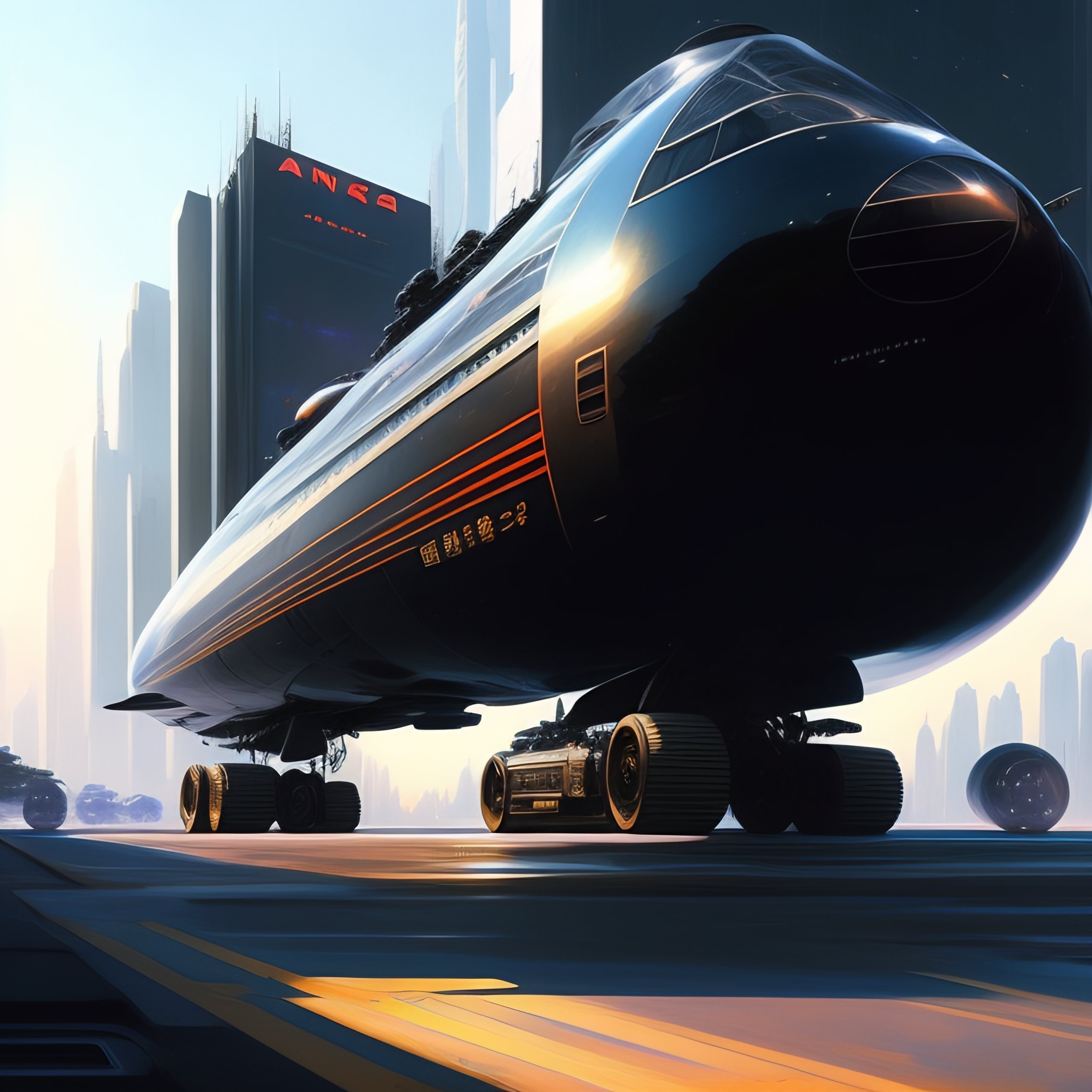 Lexica - Black piano floating through space, matte painting, dystopian ...