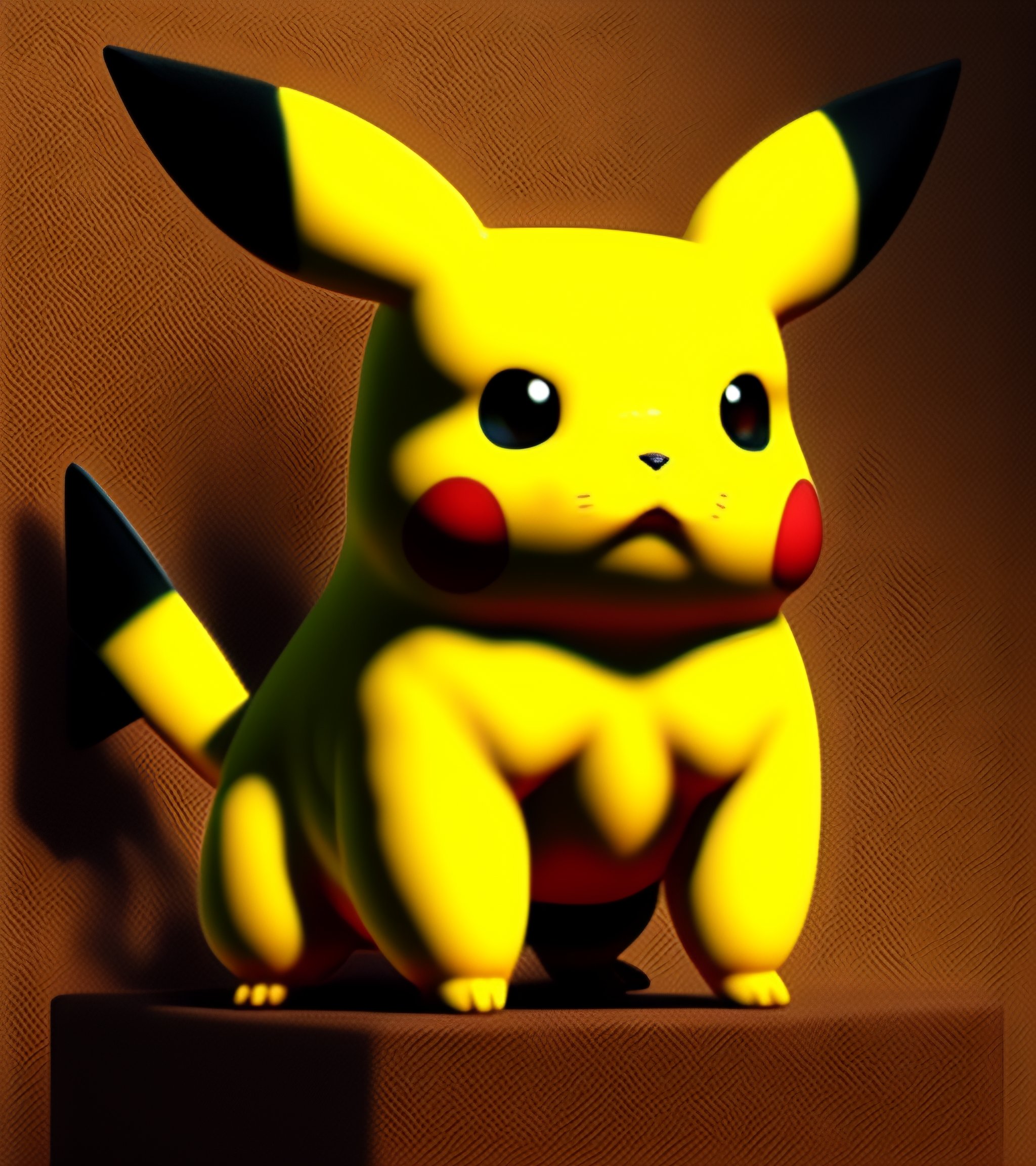 Lexica - Pikachu built in Minecraft blocks