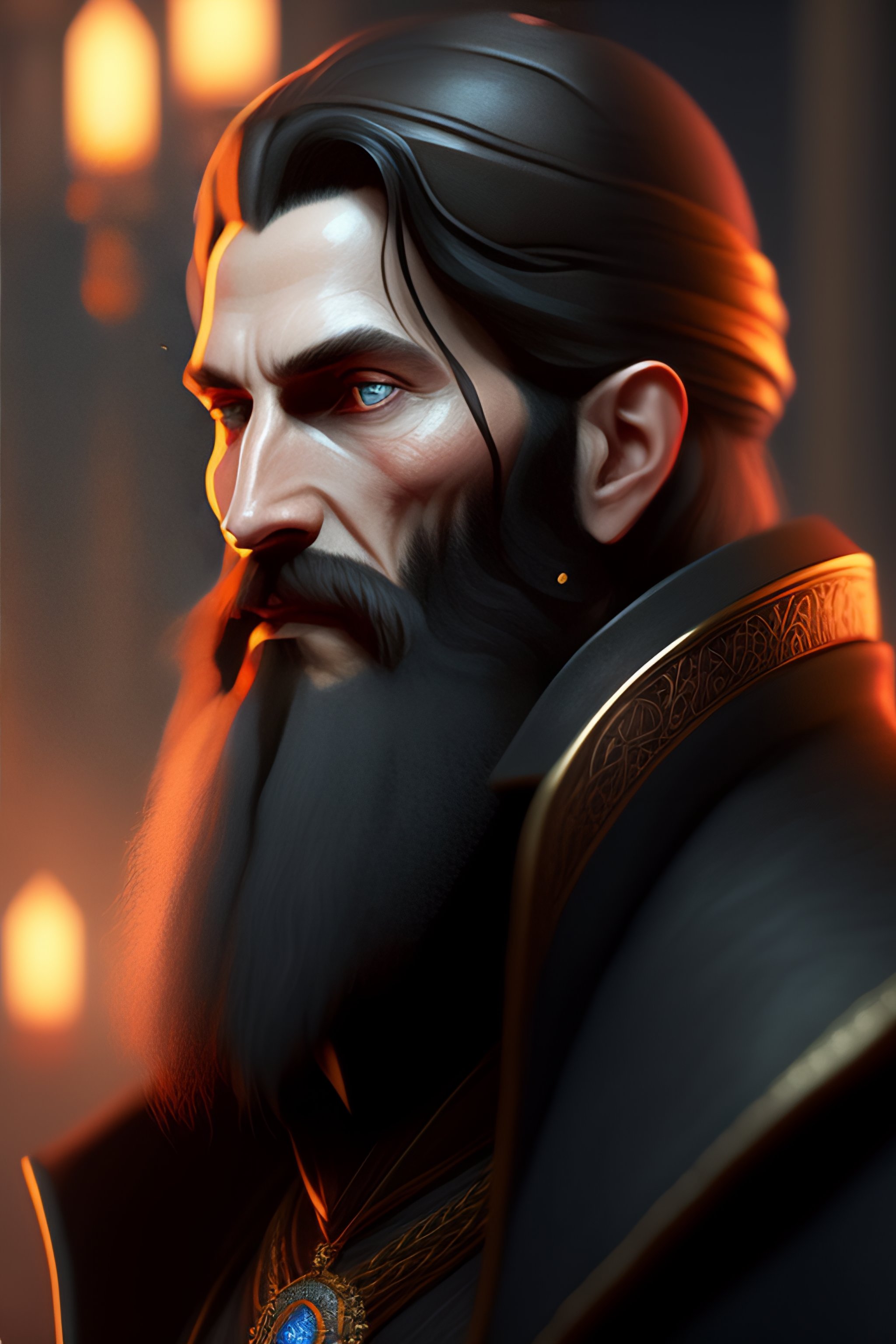 Lexica - Haggard Rasputin, necromancer, evil, decrepit, highly detailed ...