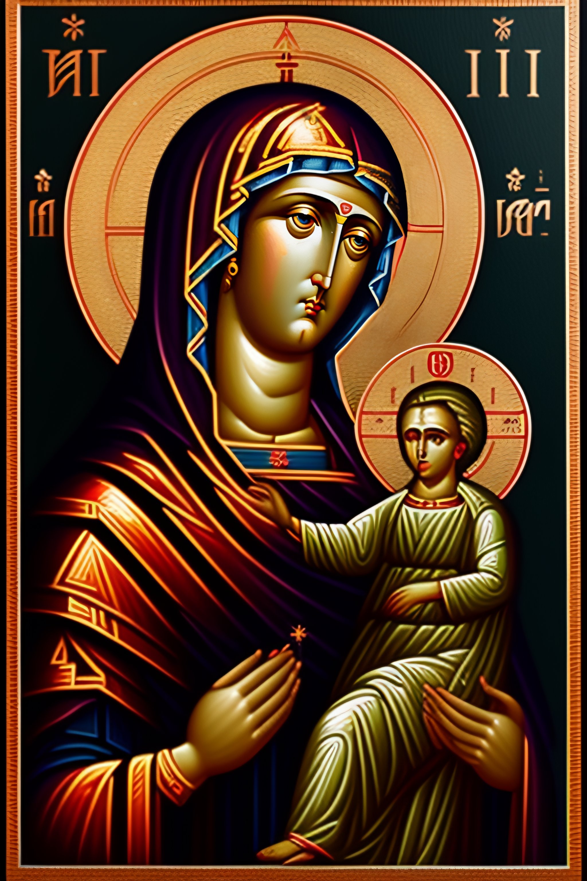 Lexica - Byzantine icon of saint mary