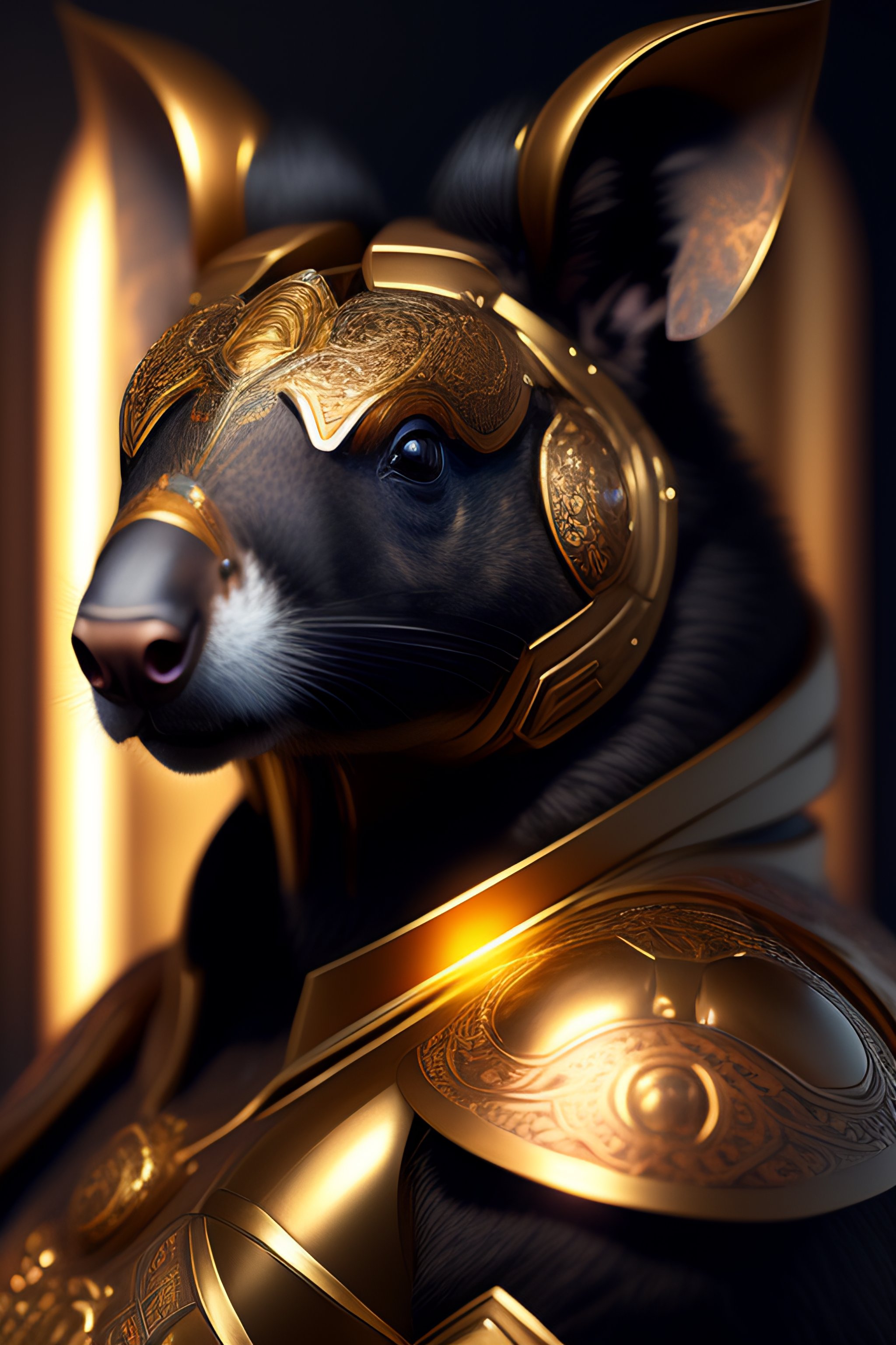 Lexica - Portrait of a mole a spiritual full body Tortoise, sunburst ...