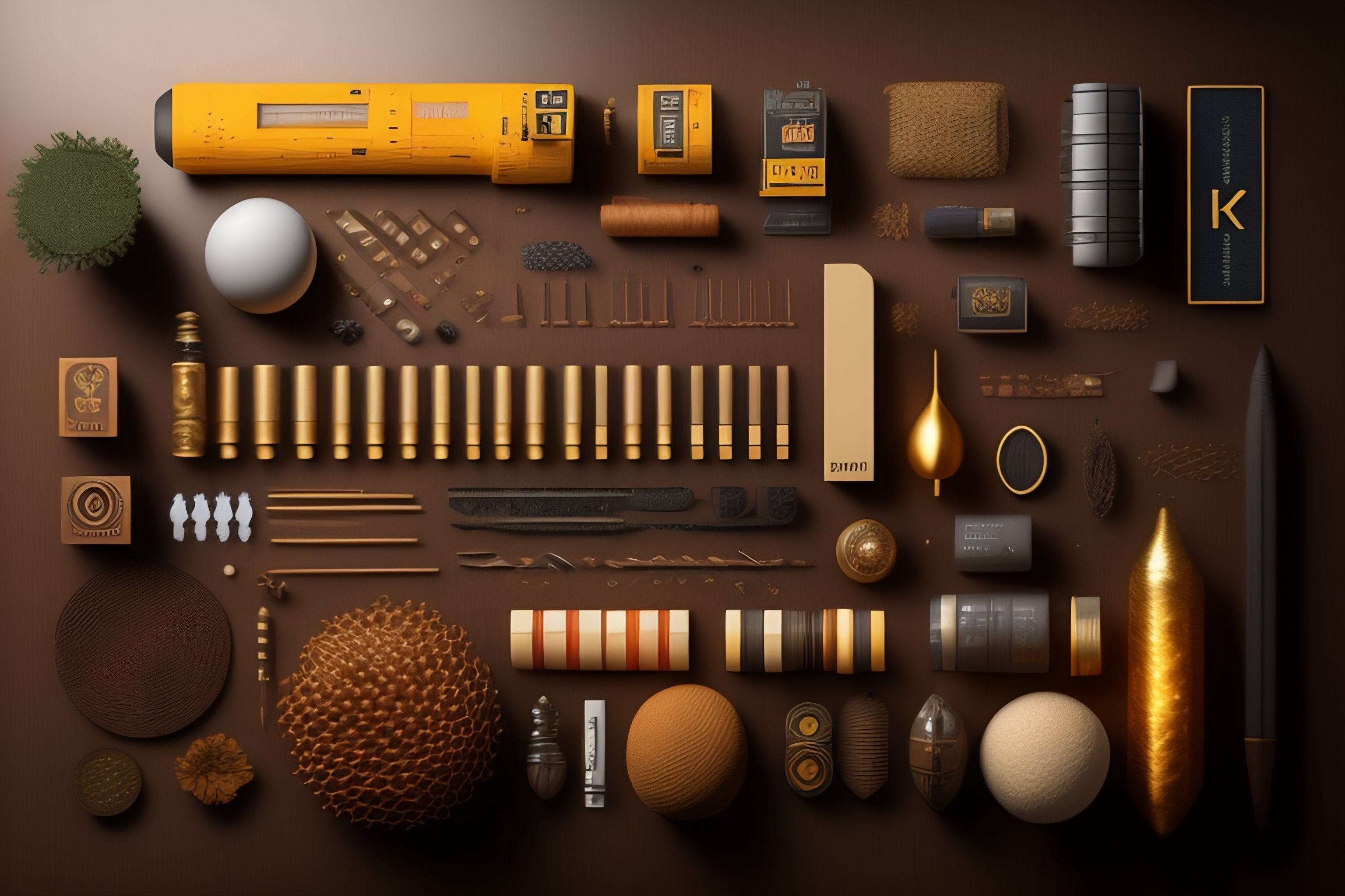 Lexica - Writer, costumes and props, knolling, knolling layout ...