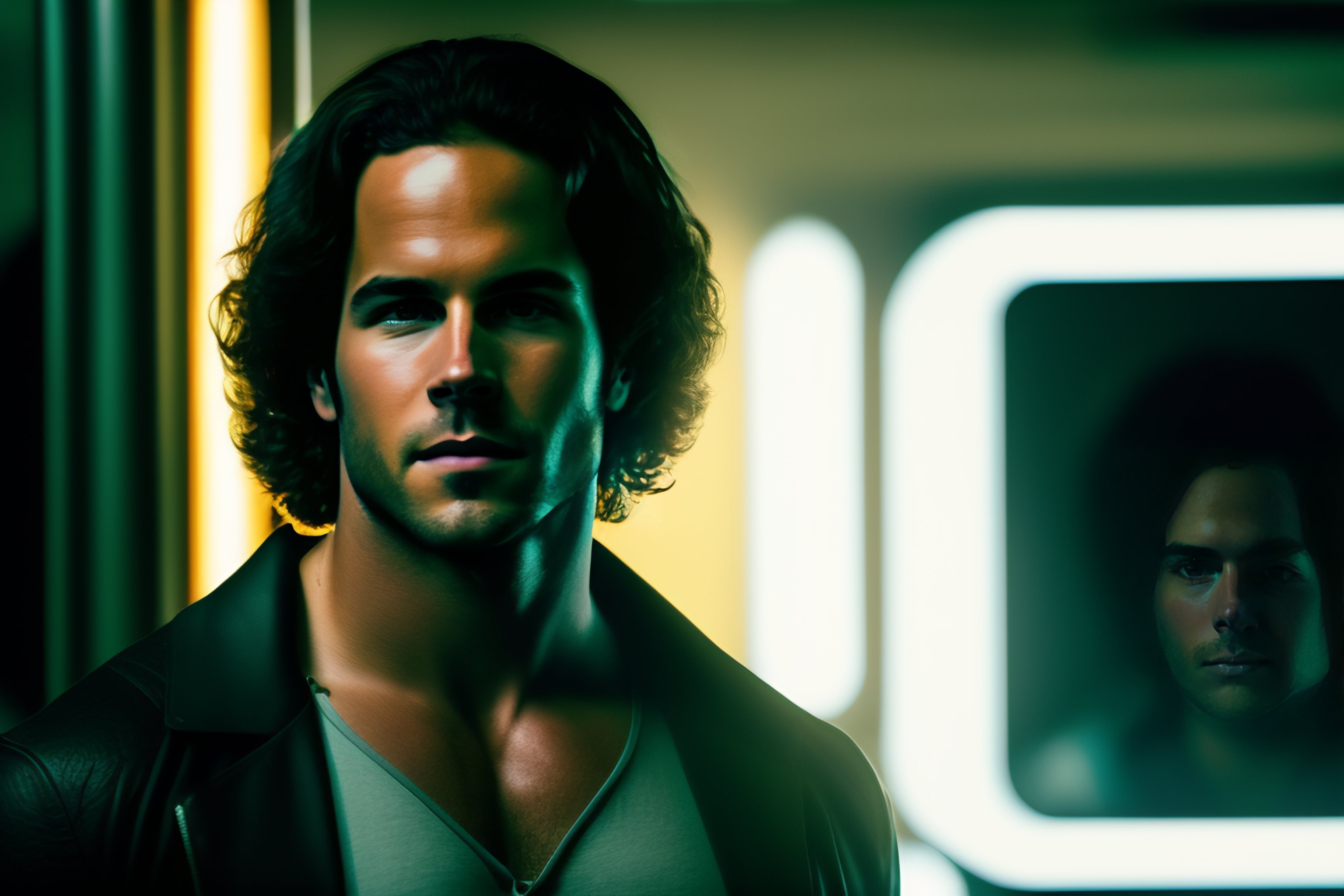 Lexica - Polaroid image of Mitch Rapp, from American Assassin novel, in ...