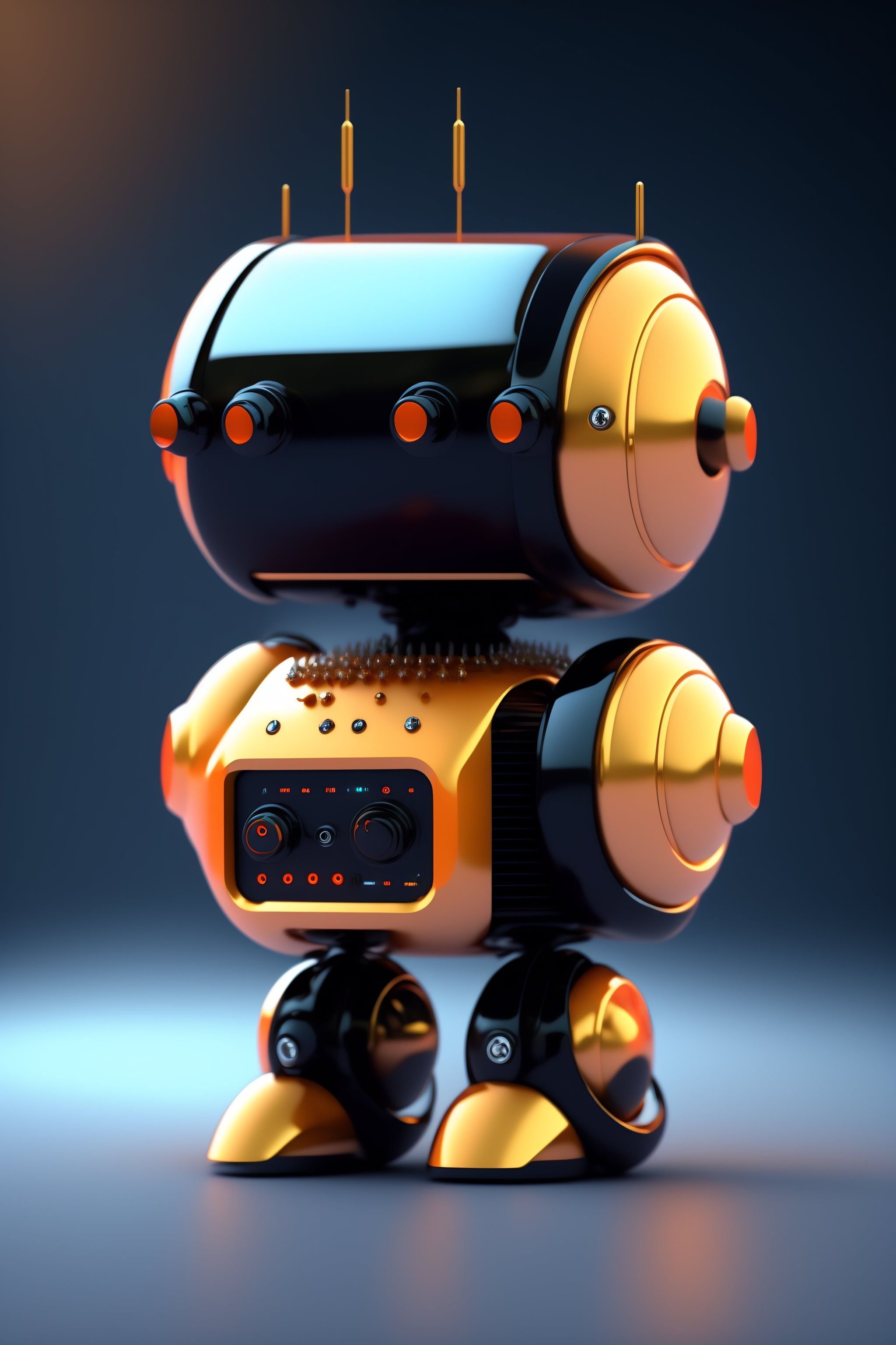 Lexica - A very cute robot made from modular synthesizers, analog ...