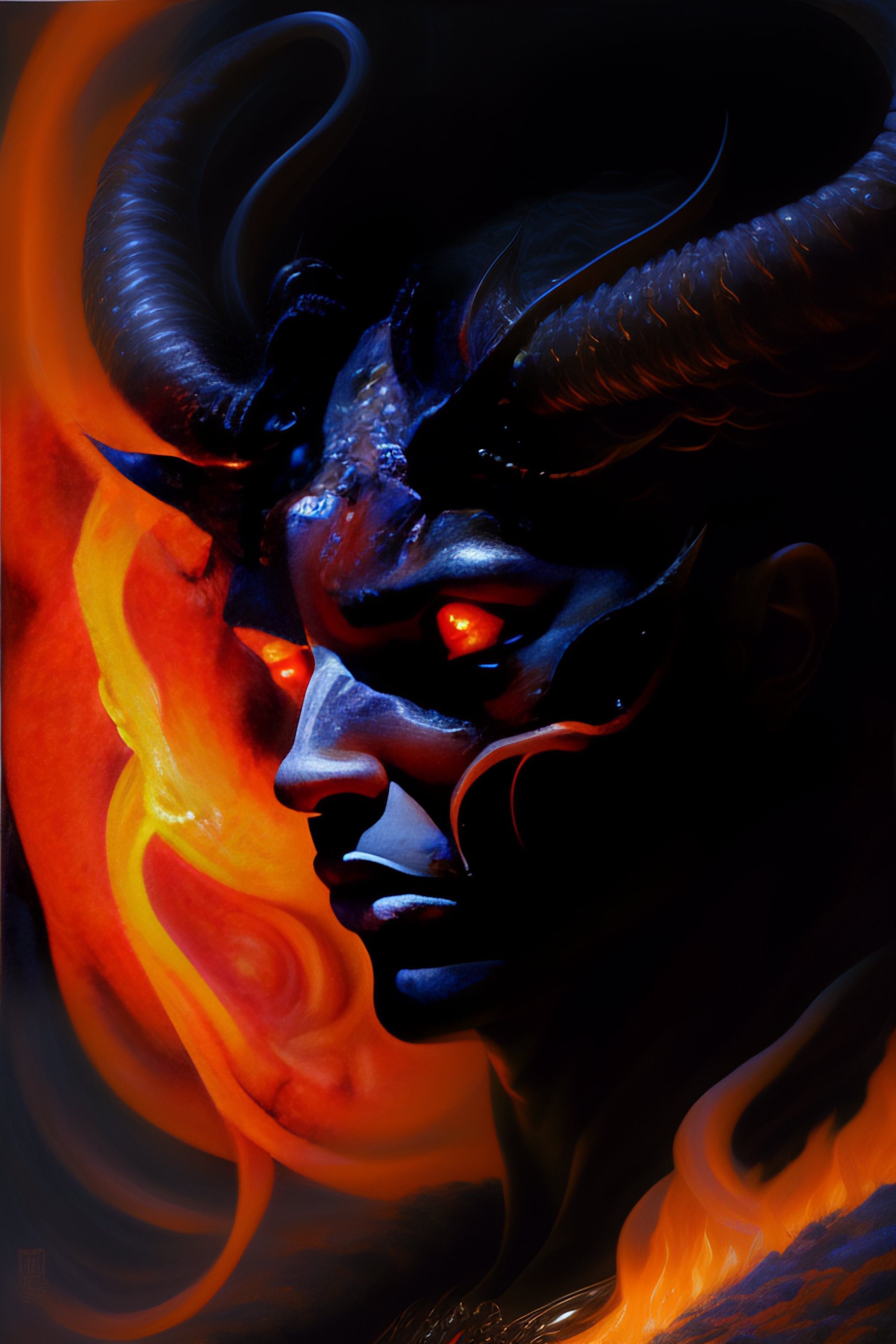 Lexica - A demon made of wisps of smoke ready to tear into your soul ...